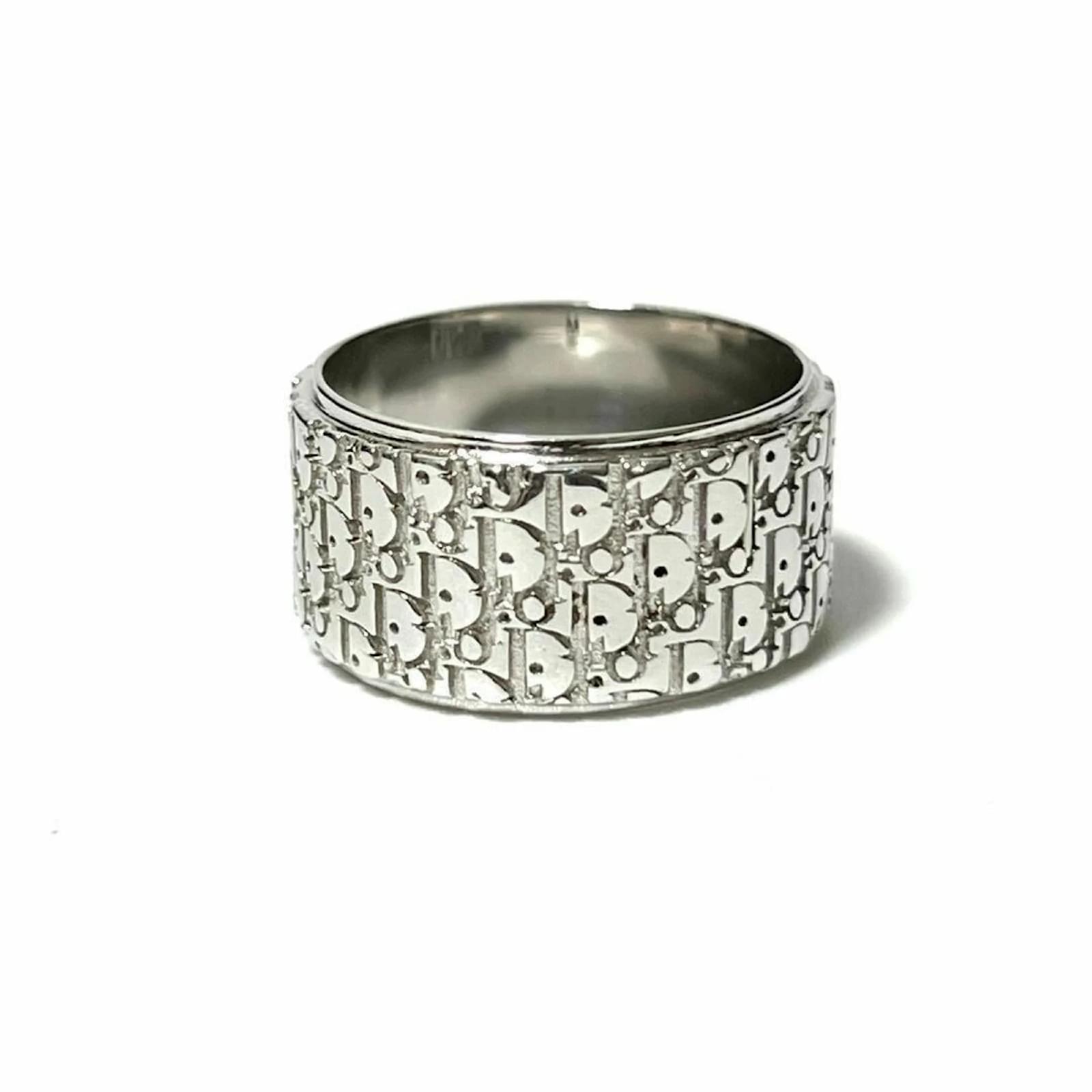 Herrenring aus Silber Christian Dior Oblique Geld ref.1729768 Joli Closet