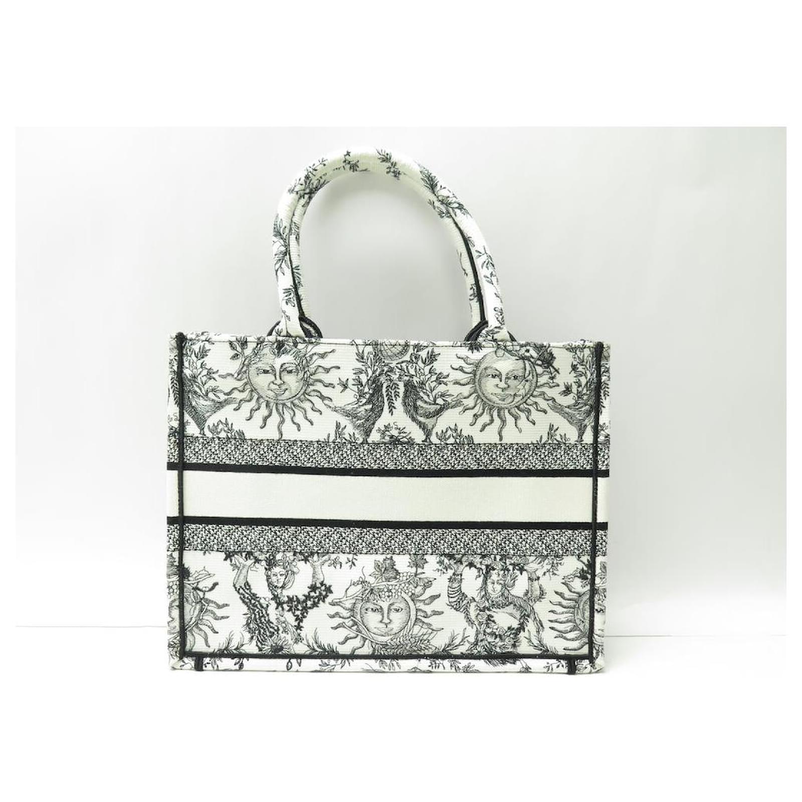 NEW CHRISTIAN DIOR BOOK TOTE CANVAS HAND BAG M1286 (Sold) - Joli Closet