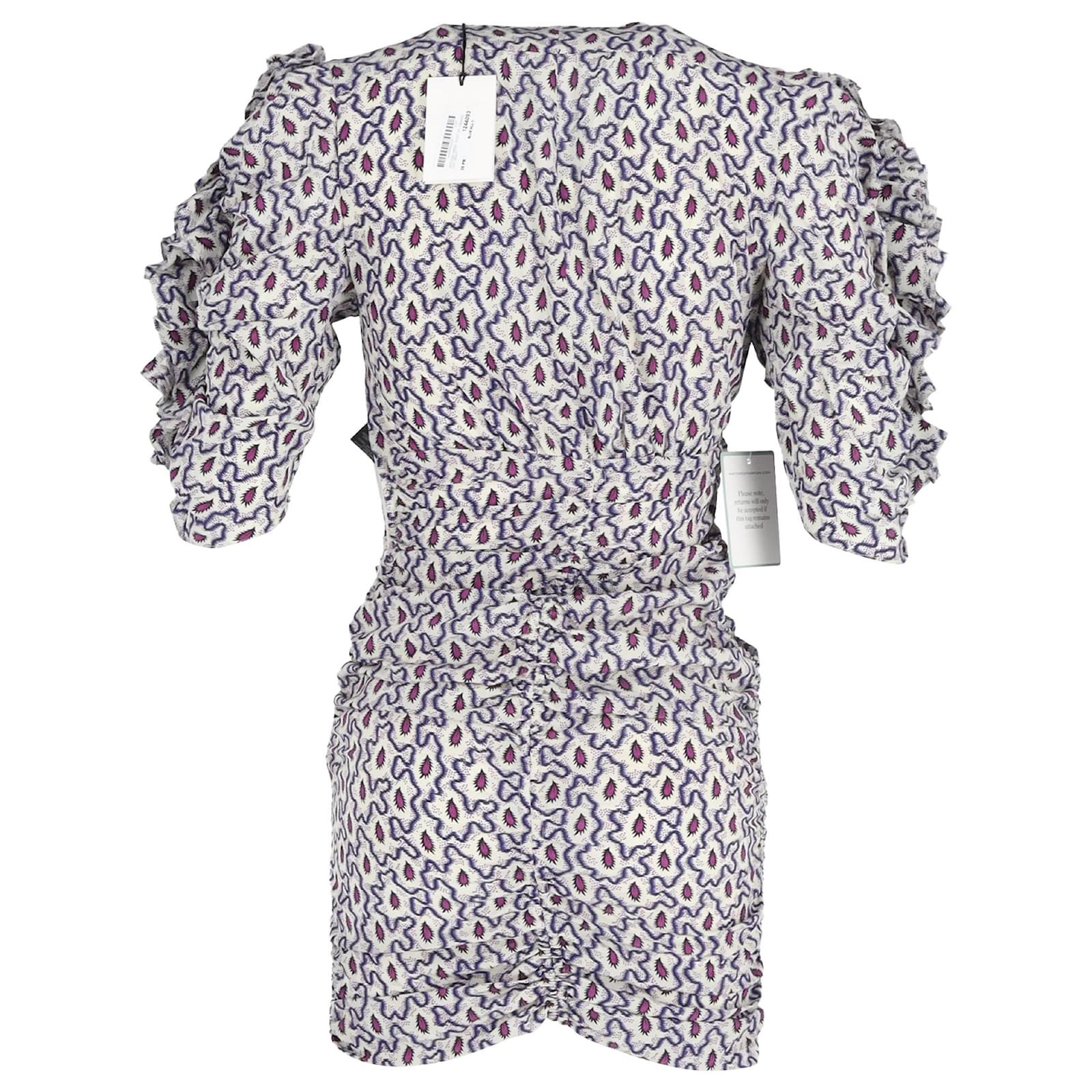 Isabel Marant Paisley Print Mini Dress in Multicolor Silk ref.1759040 ...
