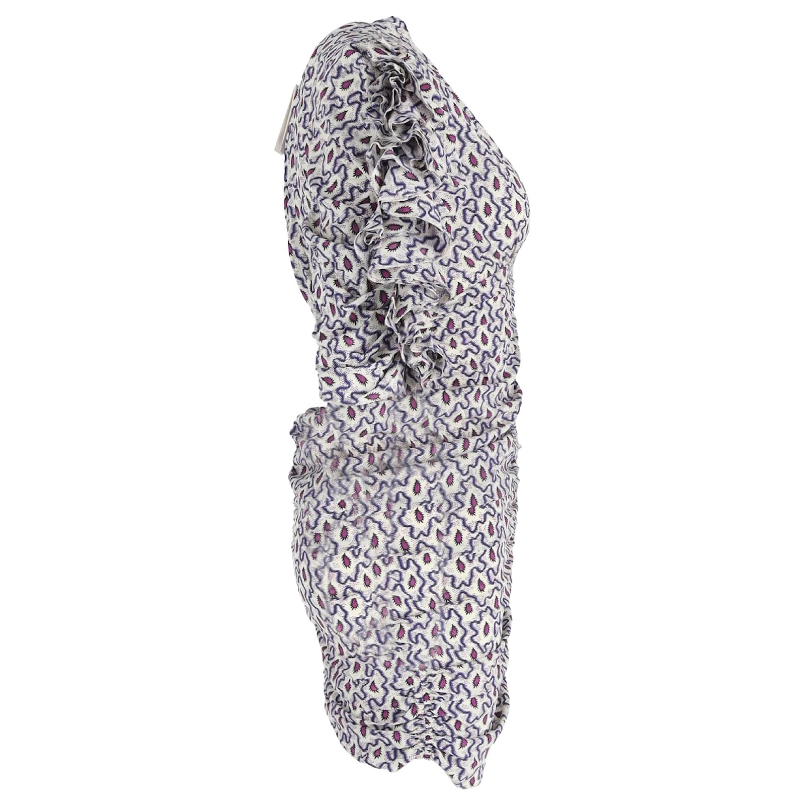 Isabel Marant Paisley Print Mini Dress in Multicolor Silk ref.1759040 ...