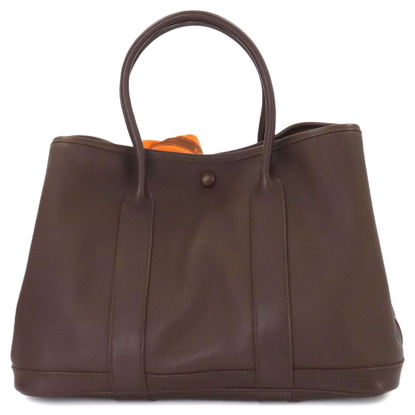 Hermès Hermes Swift Leather Tote Bag in Havane Brown ref.1759187 - Joli ...