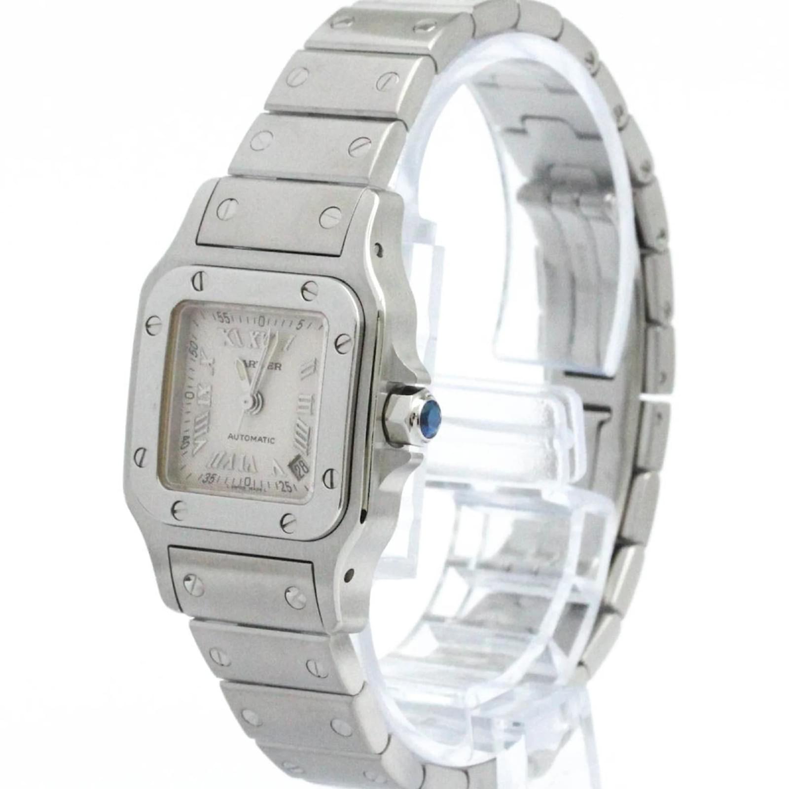 Cartier Santos Galbee Automatic Stainless Steel Women's Wristwatch ref ...