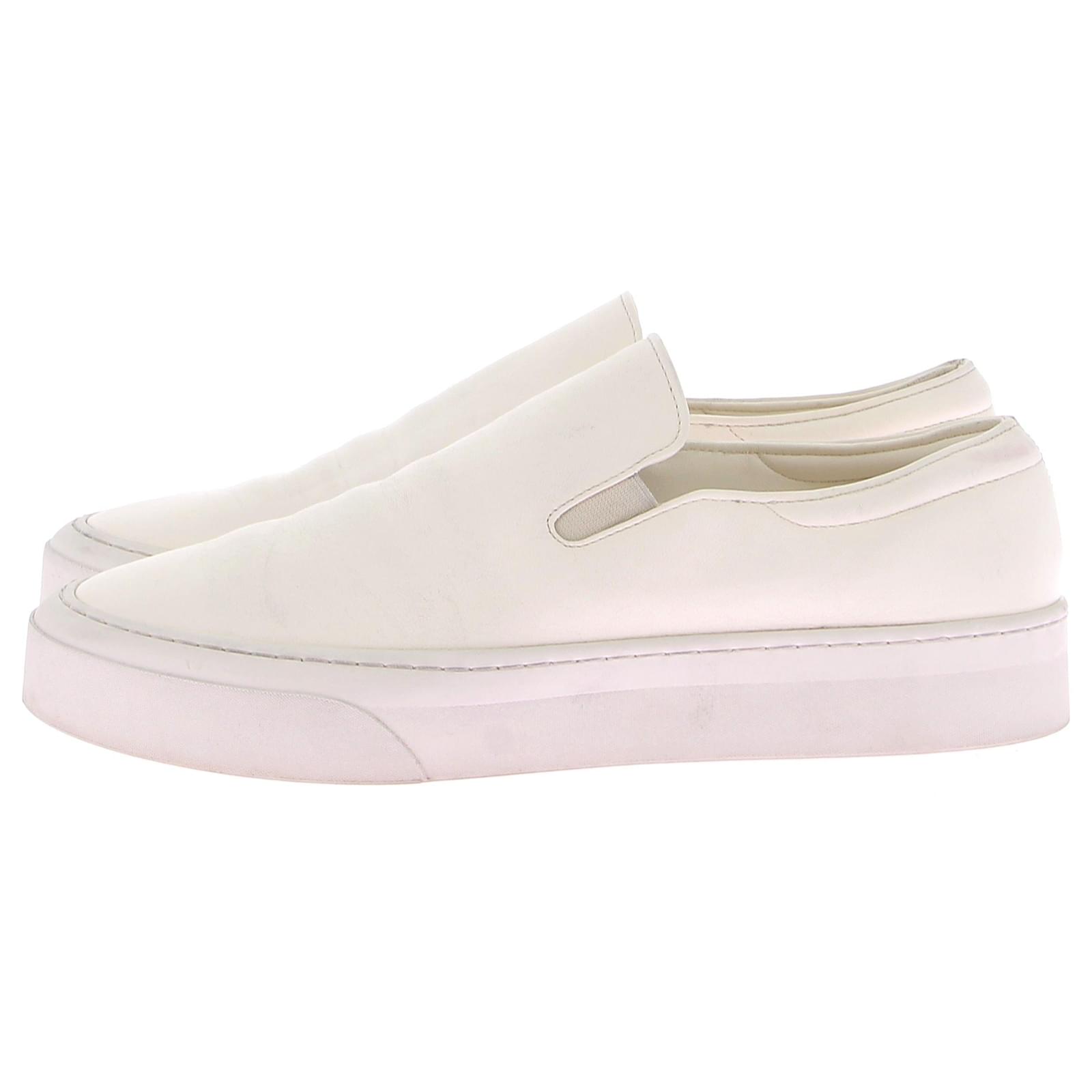 THE ROW Trainers T.EU 38 Leather Cream ref.1781889 - Joli Closet