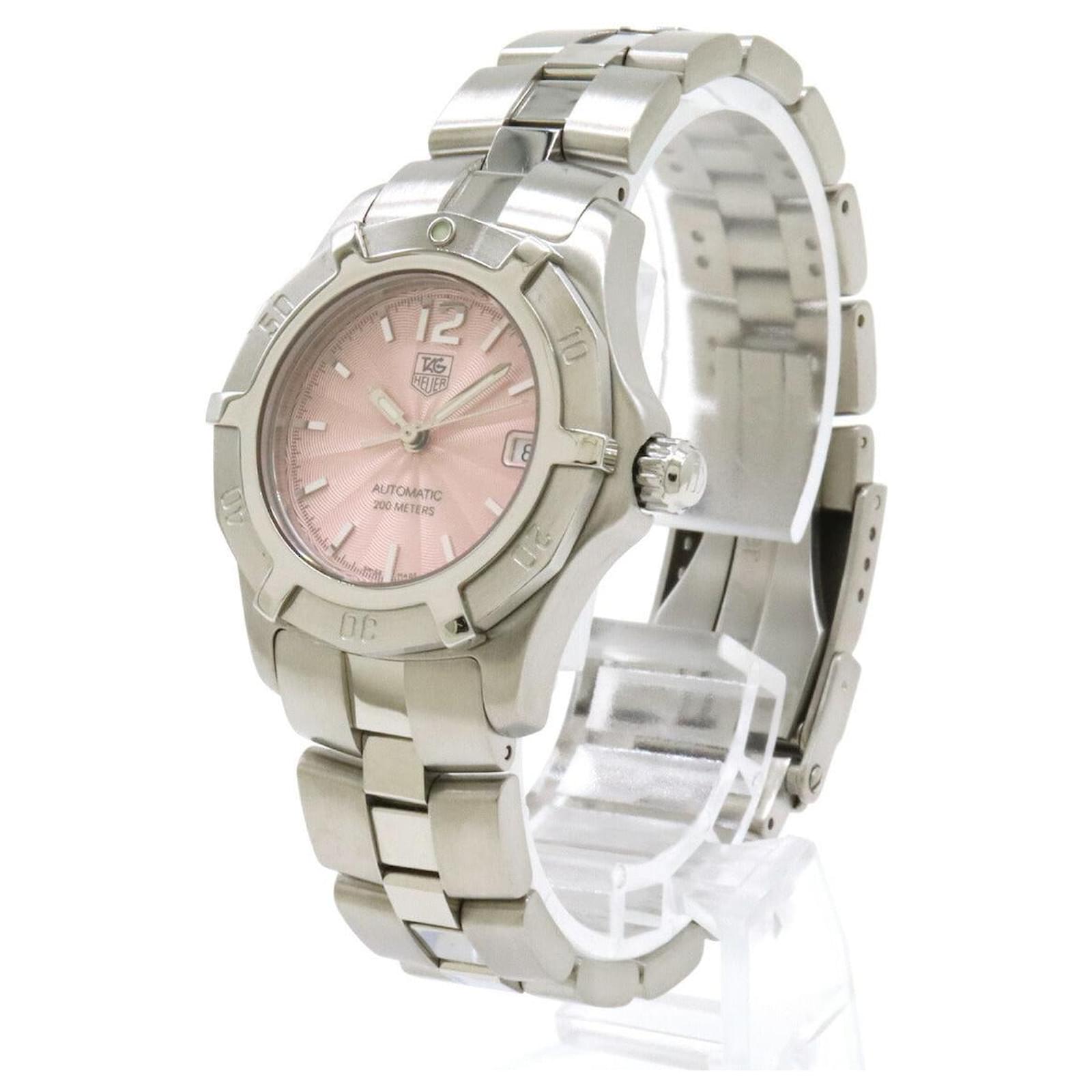 TAG Heuer Pink Dial Aquaracer Watch WN2310 Metal ref.1809133 - Joli Closet