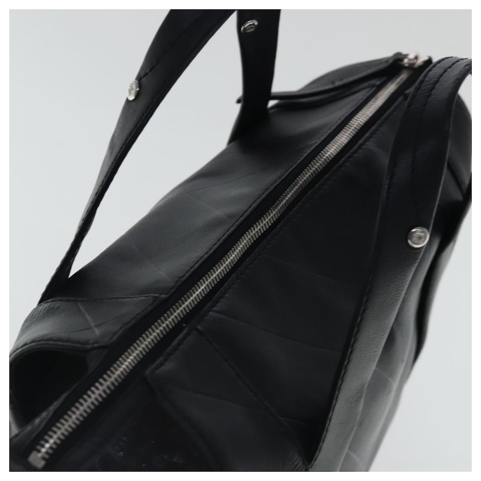 Chanel V-Stich Black Leather ref.1819034 - Joli Closet