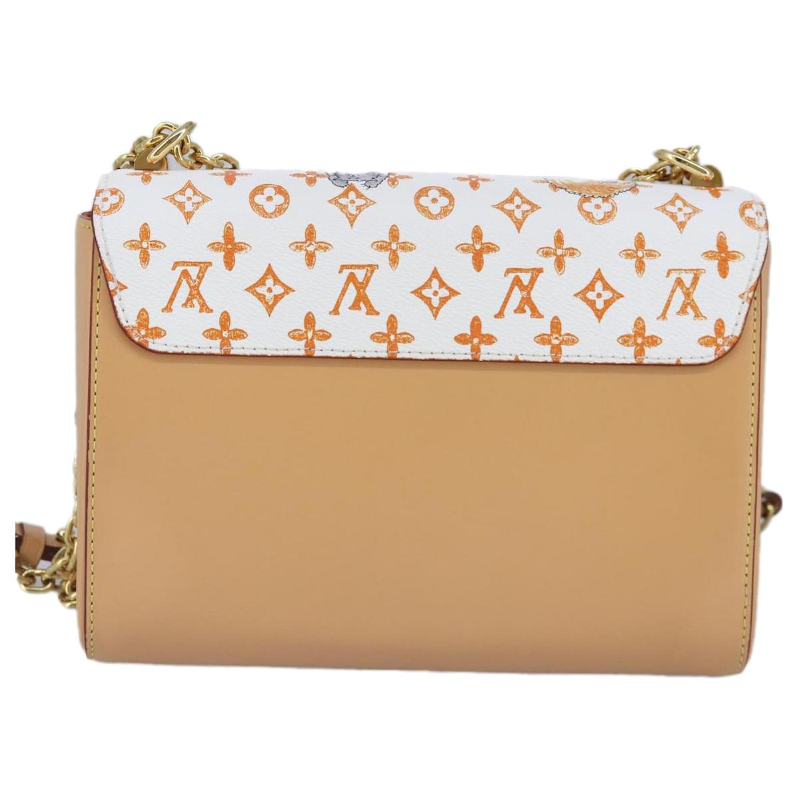 LOUIS VUITTON Catgram Twist MM Shoulder Bag White M44460 LV LOUIS VUITTON Catgram Twist MM Shoulder Bag White M44460 LV