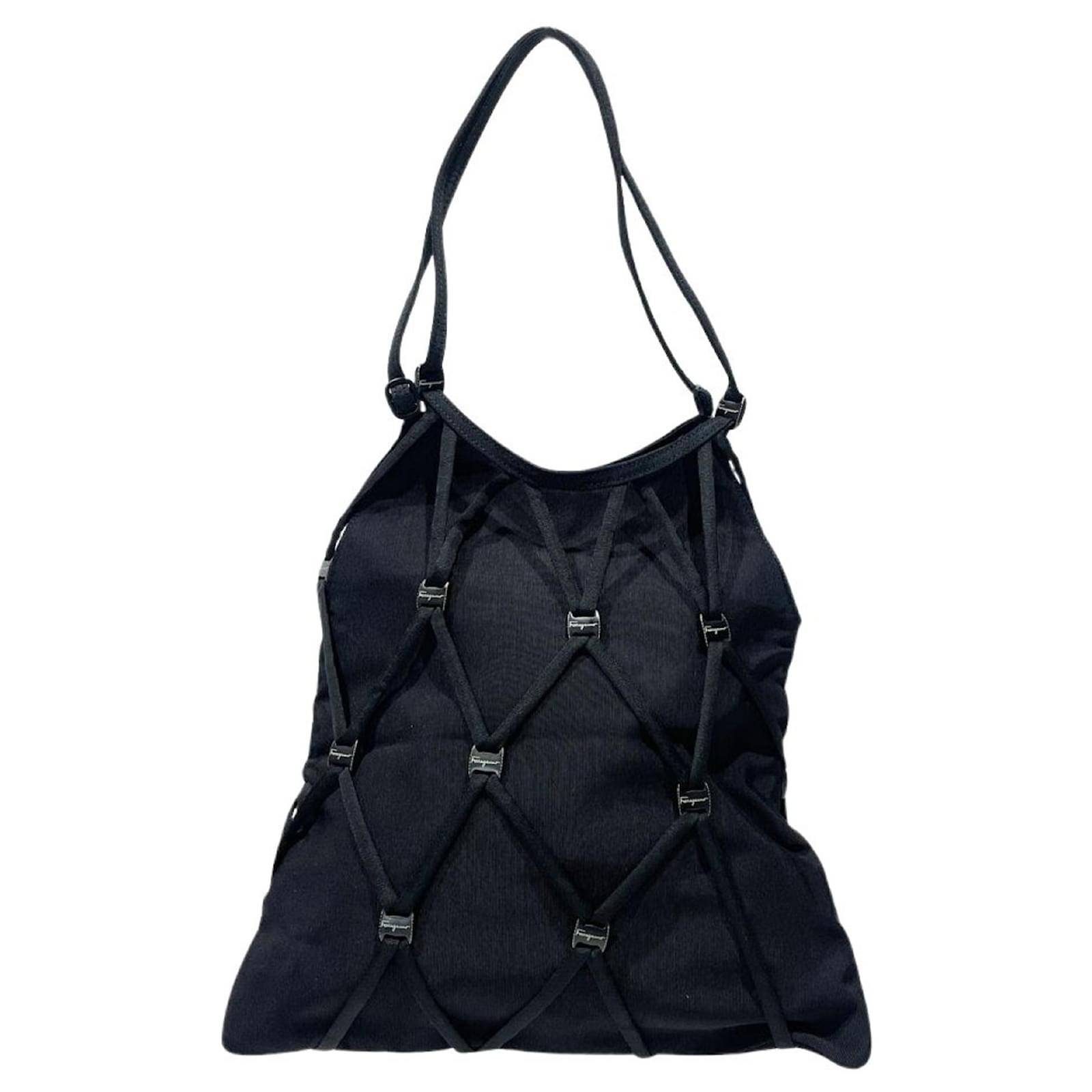 Salvatore Ferragamo Vara Black Cloth ref.1848830 - Joli Closet