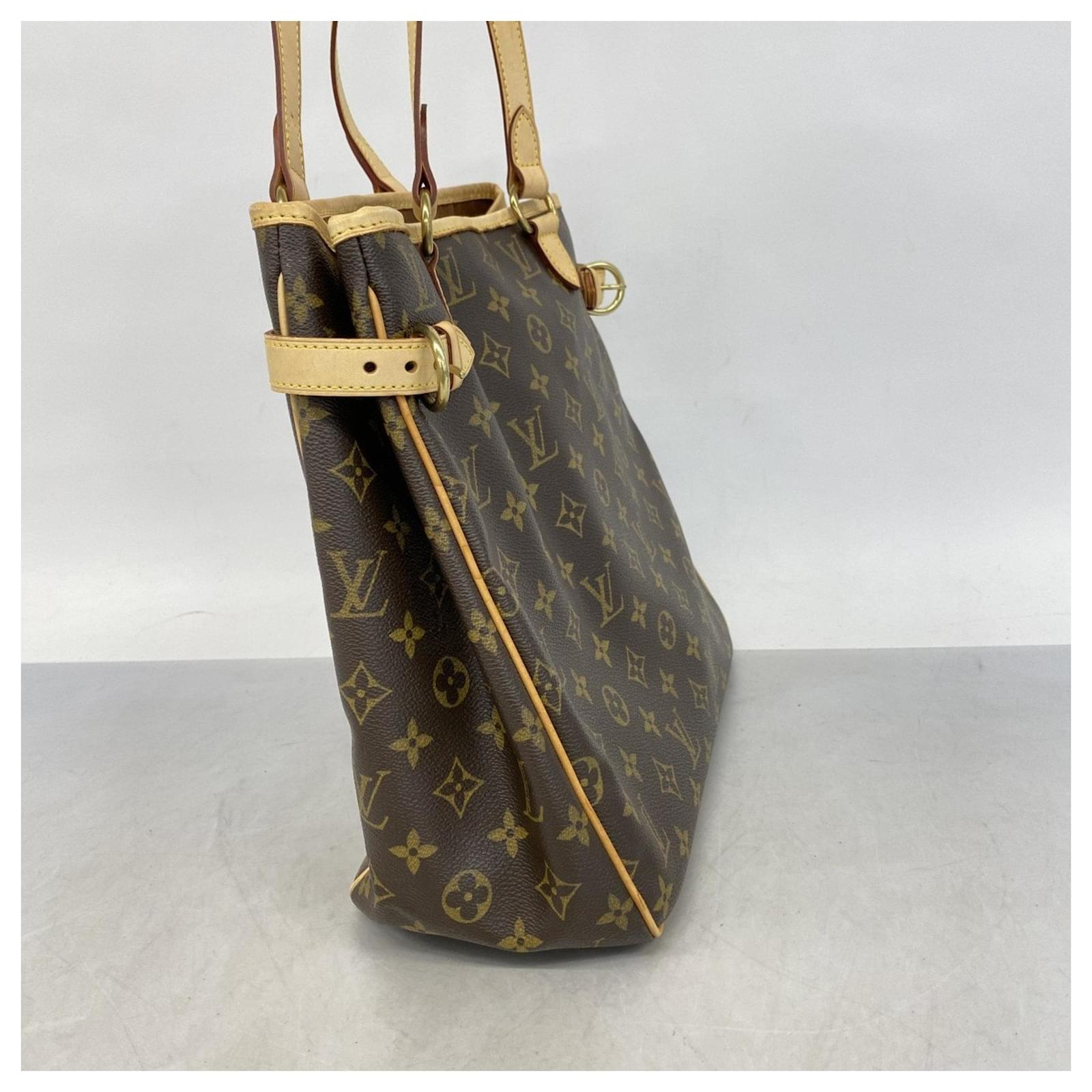 Louis Vuitton Batignolles Vertical Brown Cloth ref.1854679 - Joli Closet