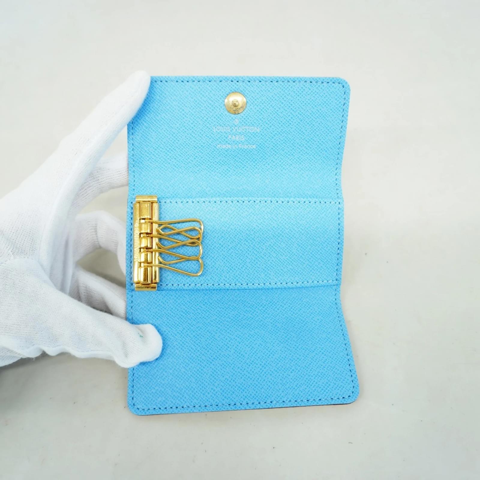 Louis Vuitton Monogram Multicolor Key Case White Dark red ref.1855567 ...