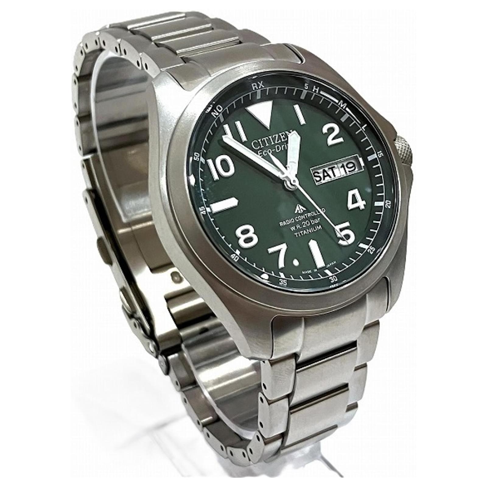 Citizens of Humanity Citizen Promaster Eco-Drive PMD56-2951 Radio Solar ...