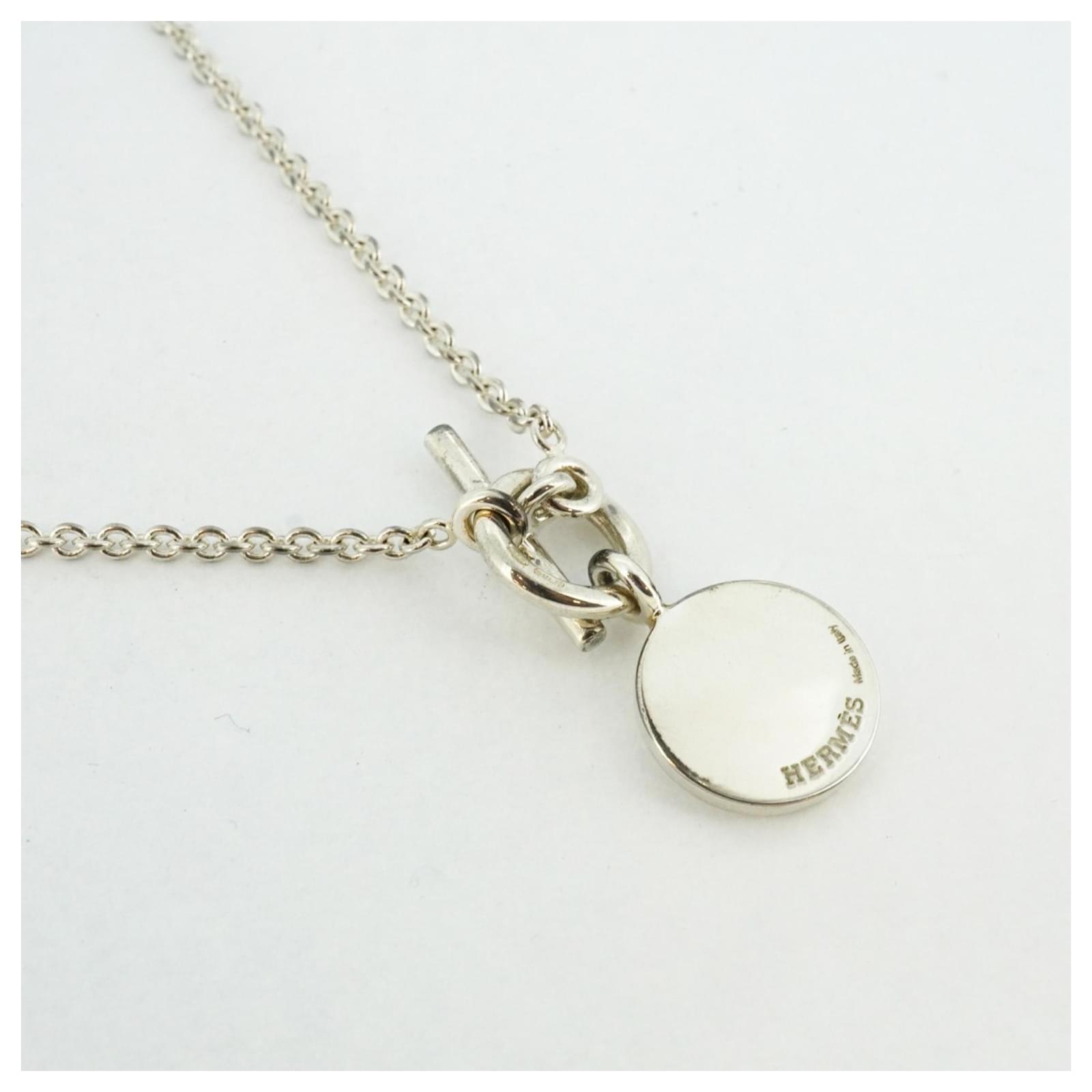 Hermès Hermes Silver 925 Amulet Necklace ref.1880210 - Joli Closet