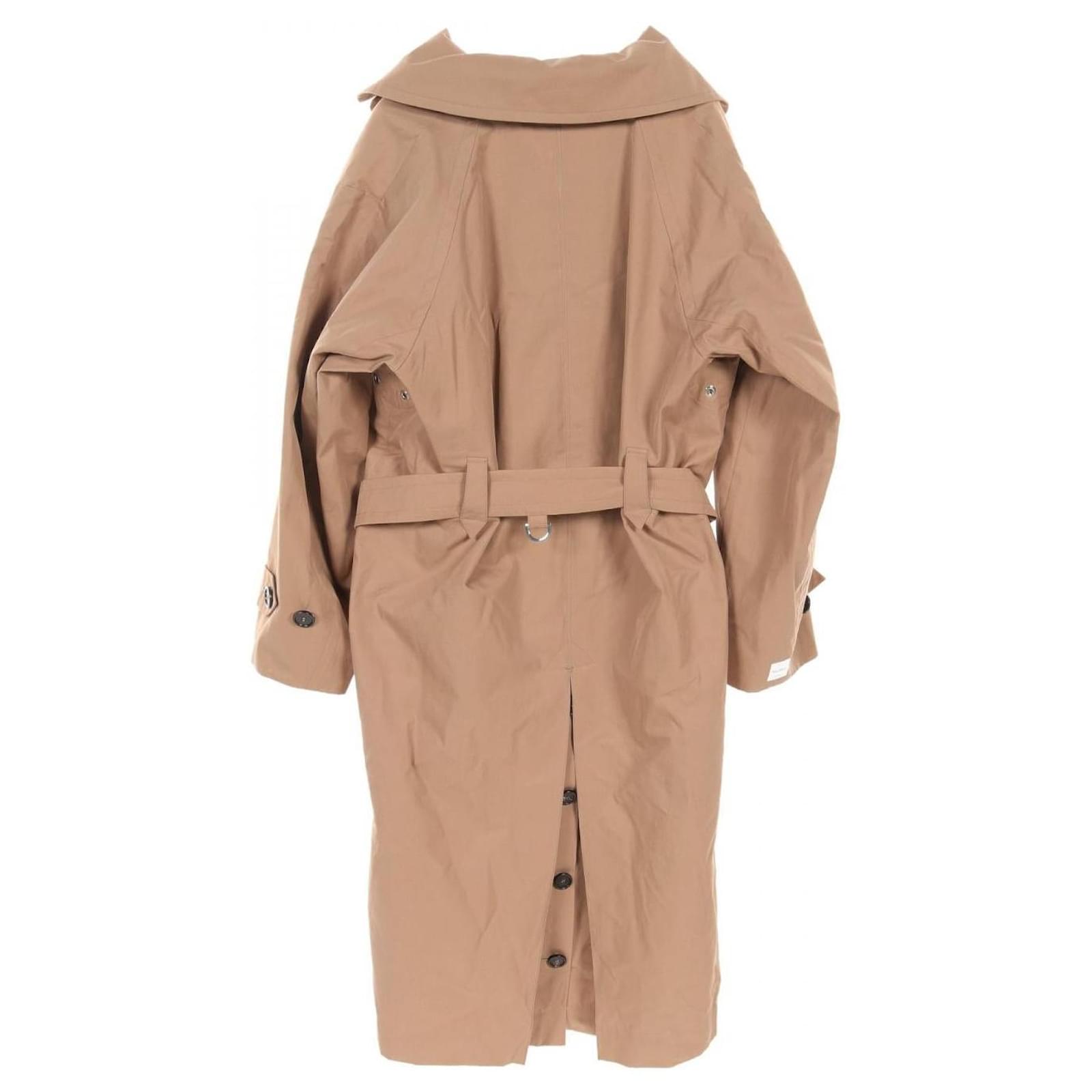 Max Mara Cotton Trench Coat DIMPER Beige ref.1880789 - Joli Closet