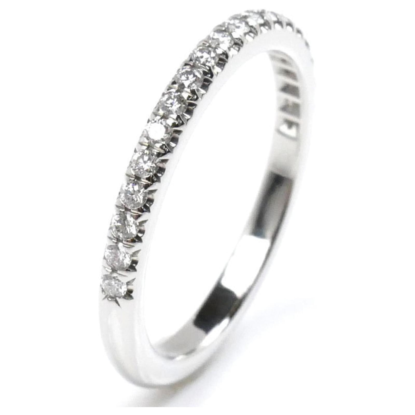 Tiffany & Co. Platinum 950 Solest Half Circle Ring ref.1881153 - Joli ...