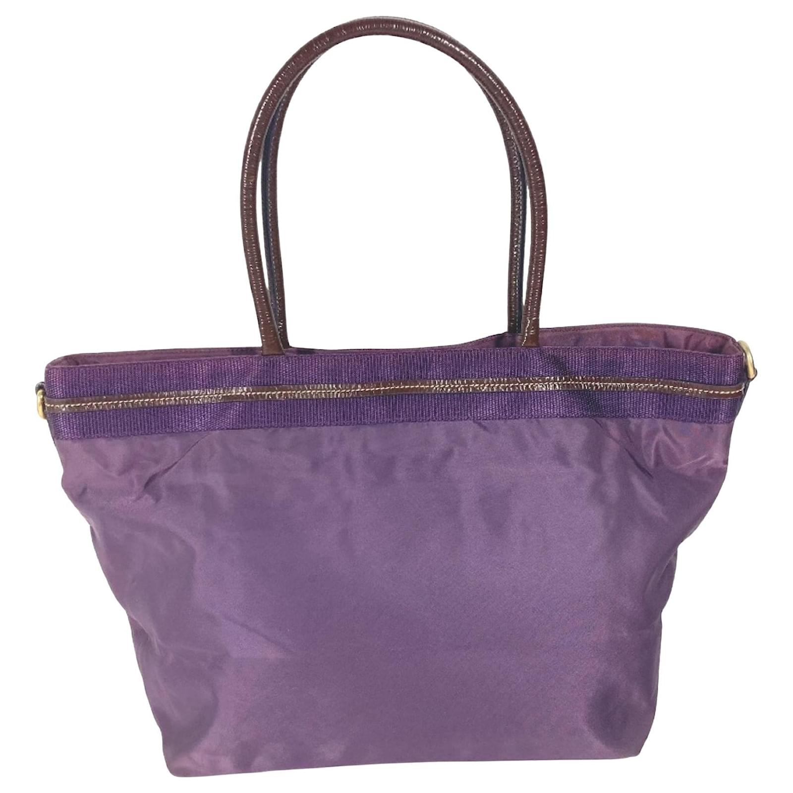 Prada Canapa Purple Synthetic ref.1932217 - Joli Closet