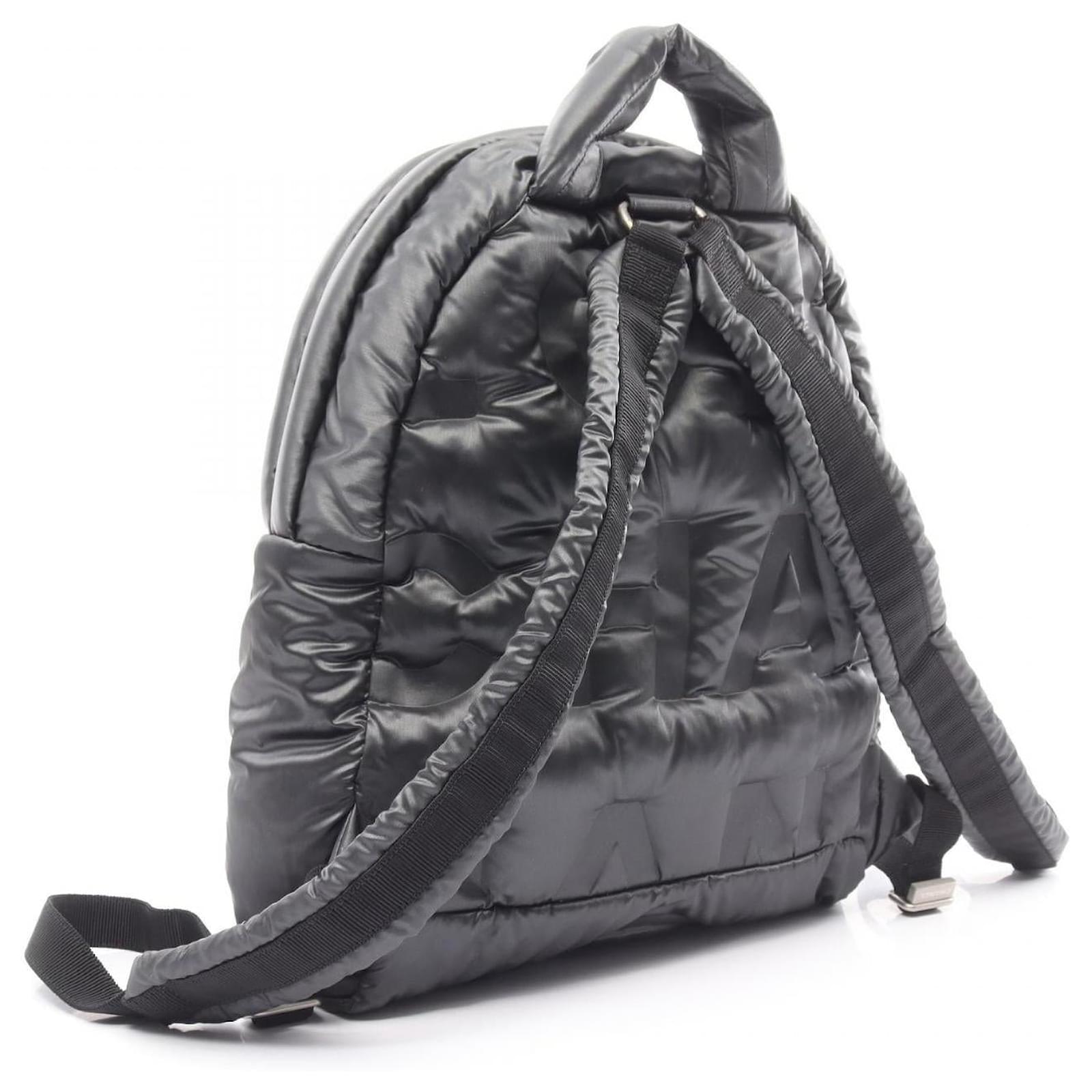 Chanel Nylon Backpack Grey Cloth ref.1939732 - Joli Closet