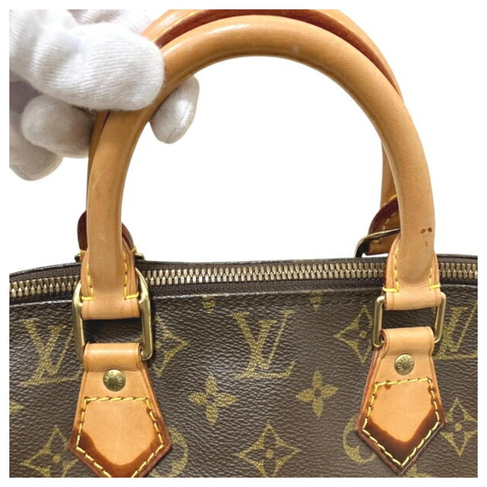 Louis Vuitton Alma Brown Cloth ref.1945273 - Joli Closet