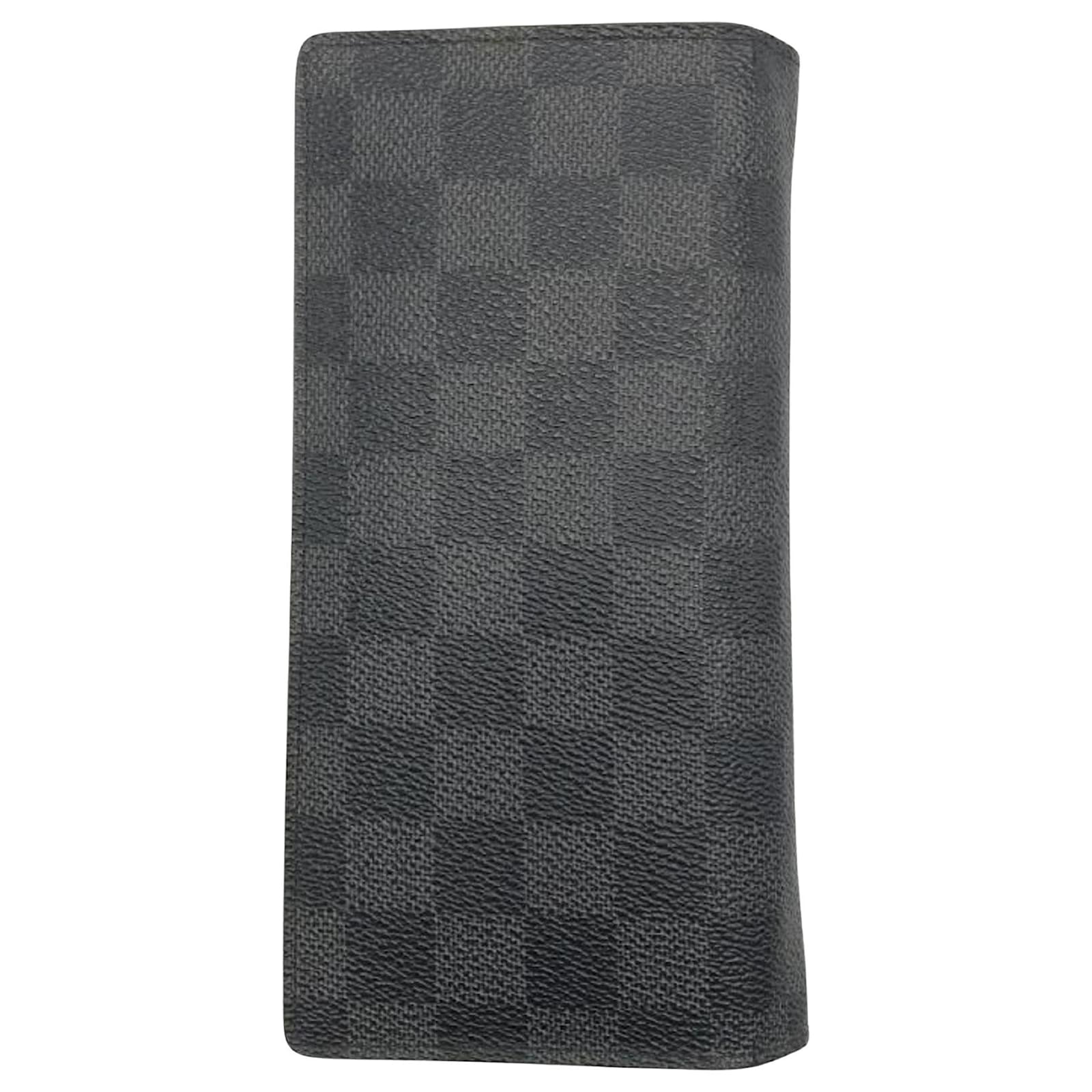 Louis Vuitton Brazza Black Cloth ref.1987946 - Joli Closet