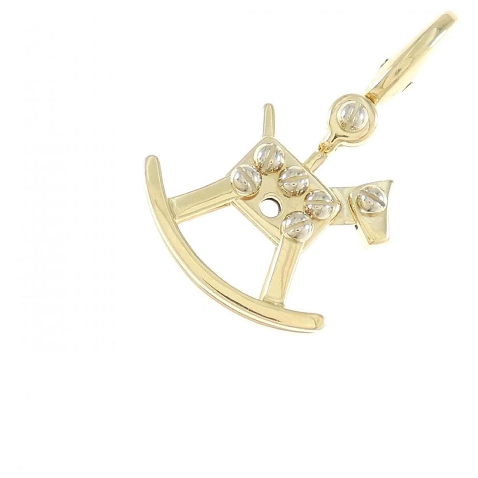 Cartier Rocking Horse Charm Golden White gold Yellow gold ref.1988993 ...