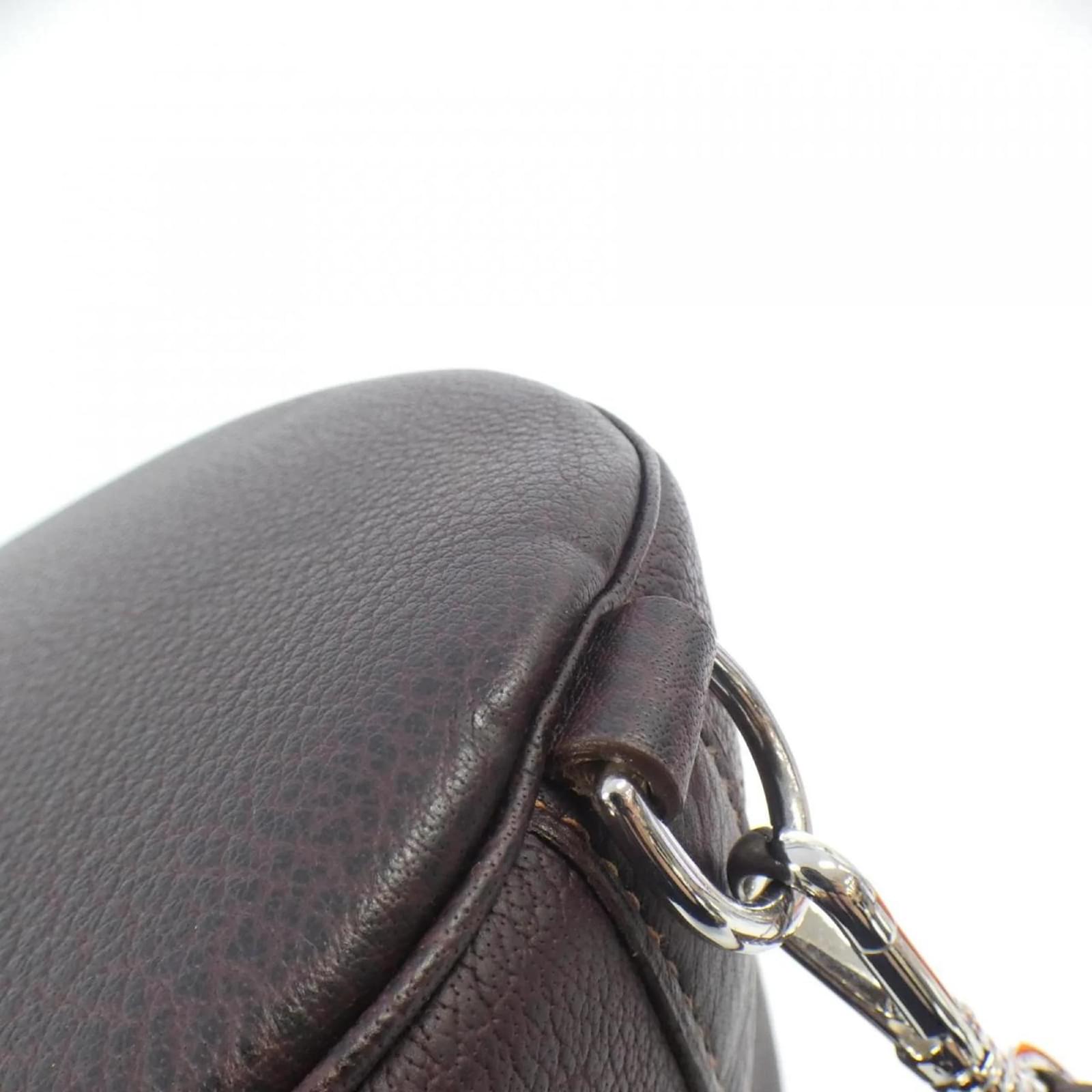 Hermès Hermes Lunch Shoulder Bag Brown Leather ref.1989390 - Joli Closet