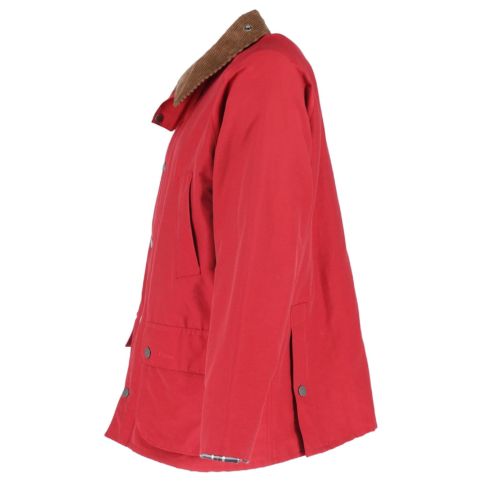 Barbour X Noah 60 40 Bedale Jacket In Red Cotton Ref 1999379 Joli Closet