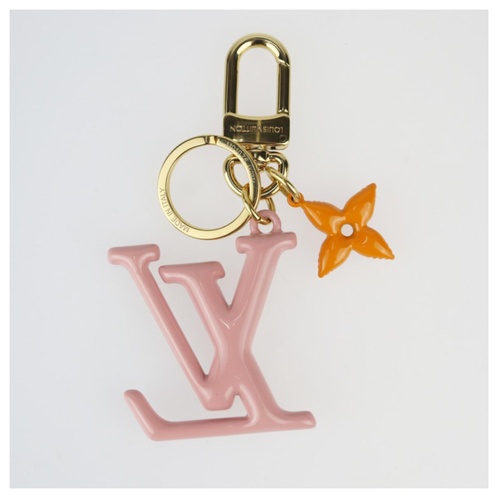 Louis Vuitton LV Pop Flower Keychain Pink Golden Orange ref.2000120 ...