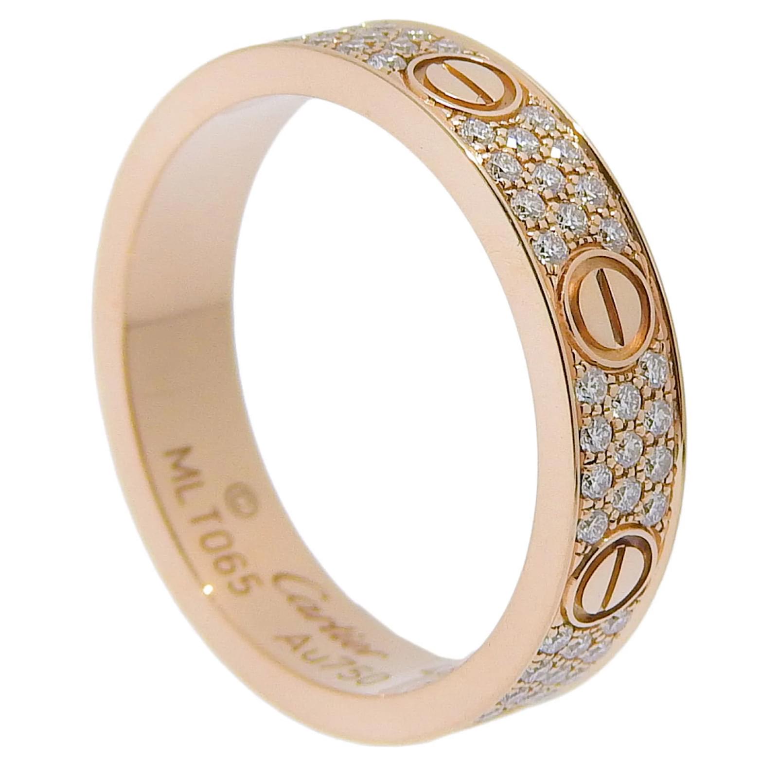 Cartier Mini Love Ring in 18K Yellow Gold ref.2002777 - Joli Closet