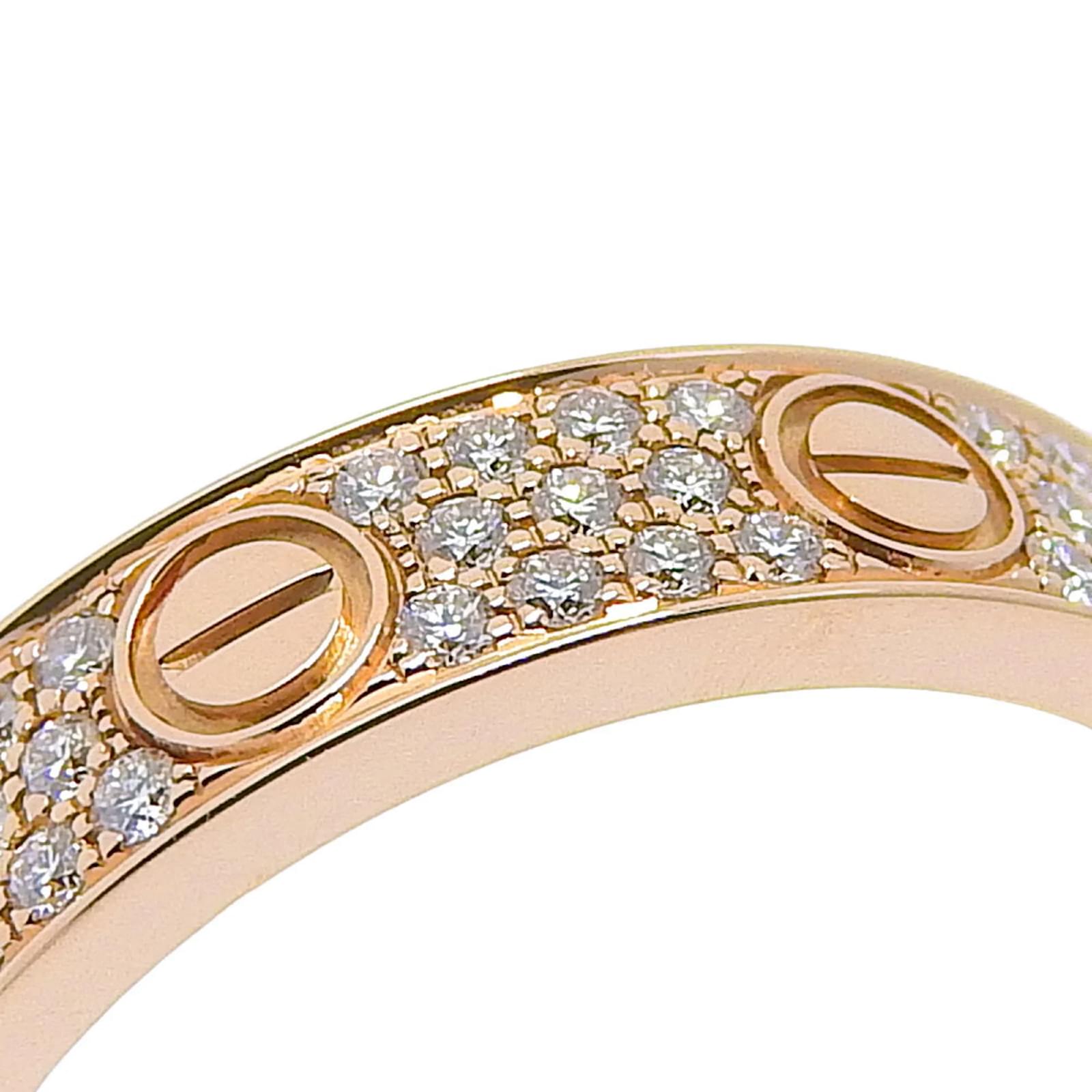 Cartier Mini Love Ring in 18K Yellow Gold ref.2002777 - Joli Closet