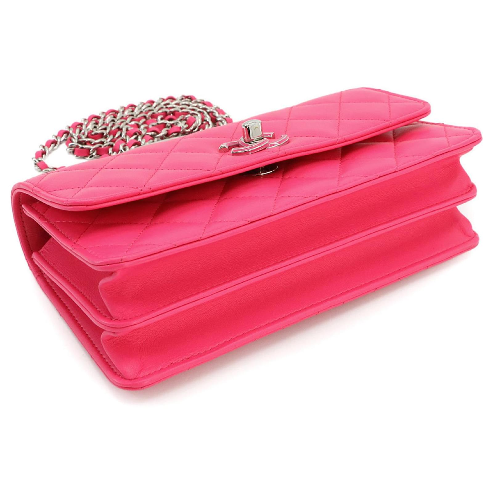 Chanel Coco Handle Pink Leather ref.2003241 - Joli Closet