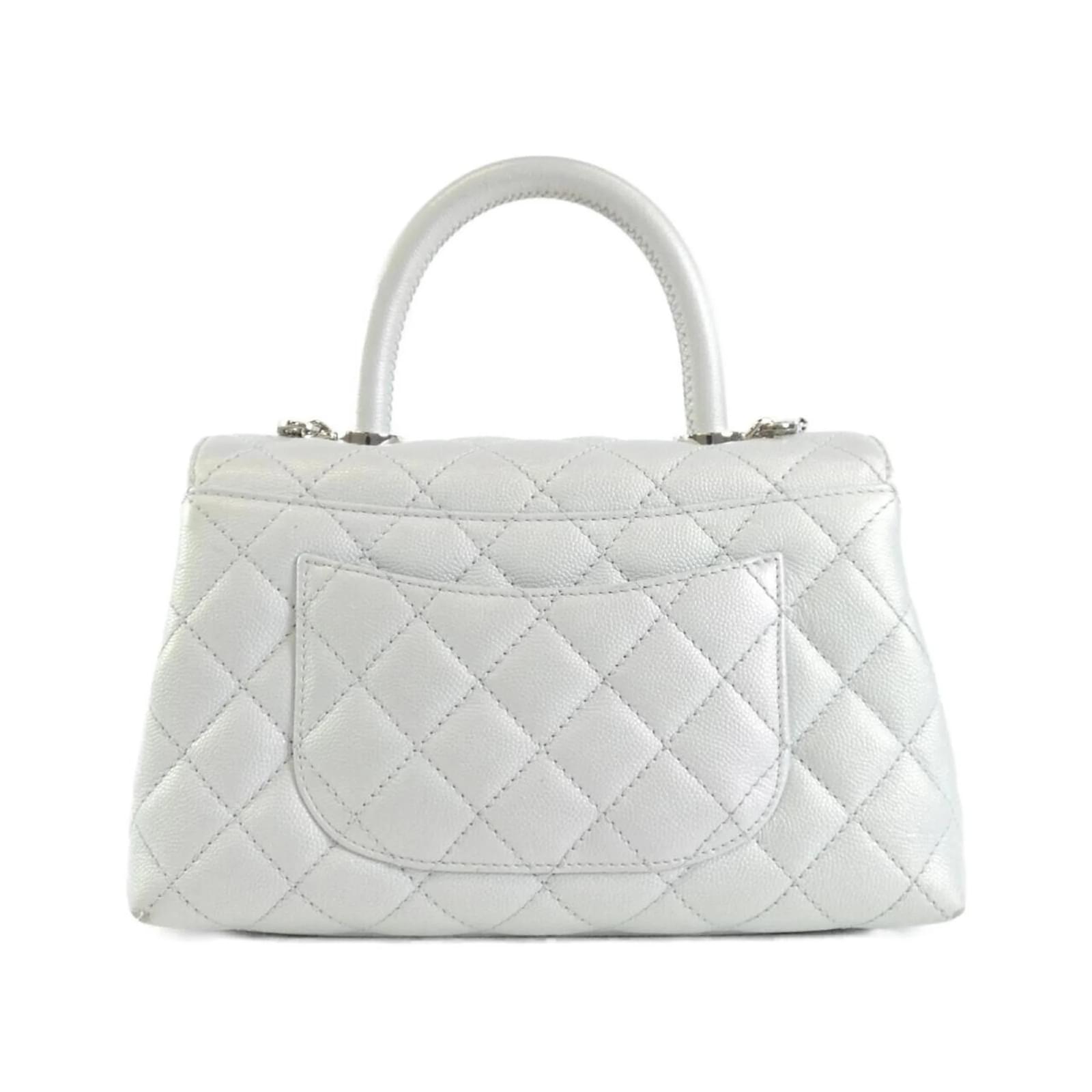 Chanel 92990 Handbag Silvery Blue Multiple colors ref.2015048 - Joli Closet