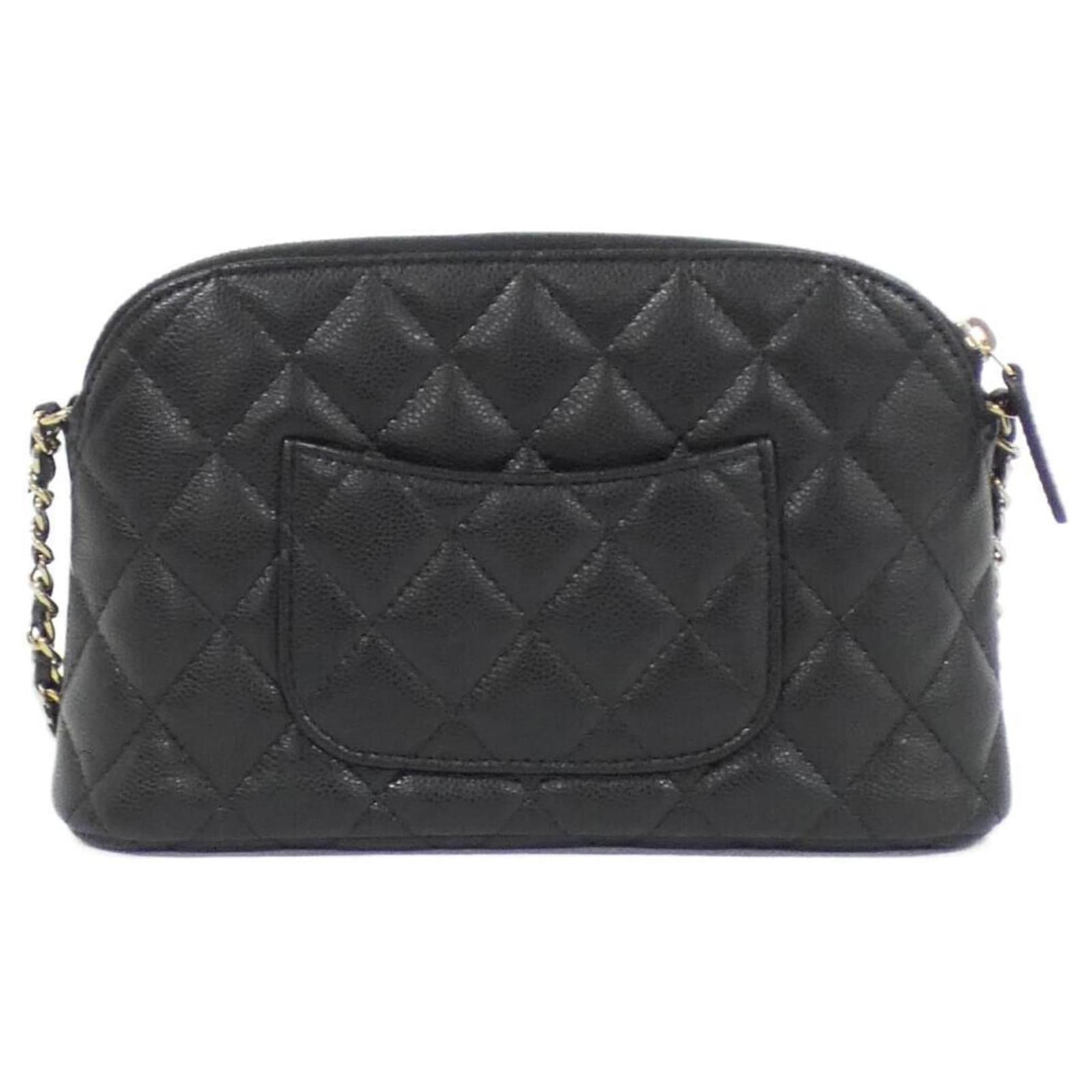 Chanel Timeless Classic Line AP4016 Chain Clutch Black Leather ref ...