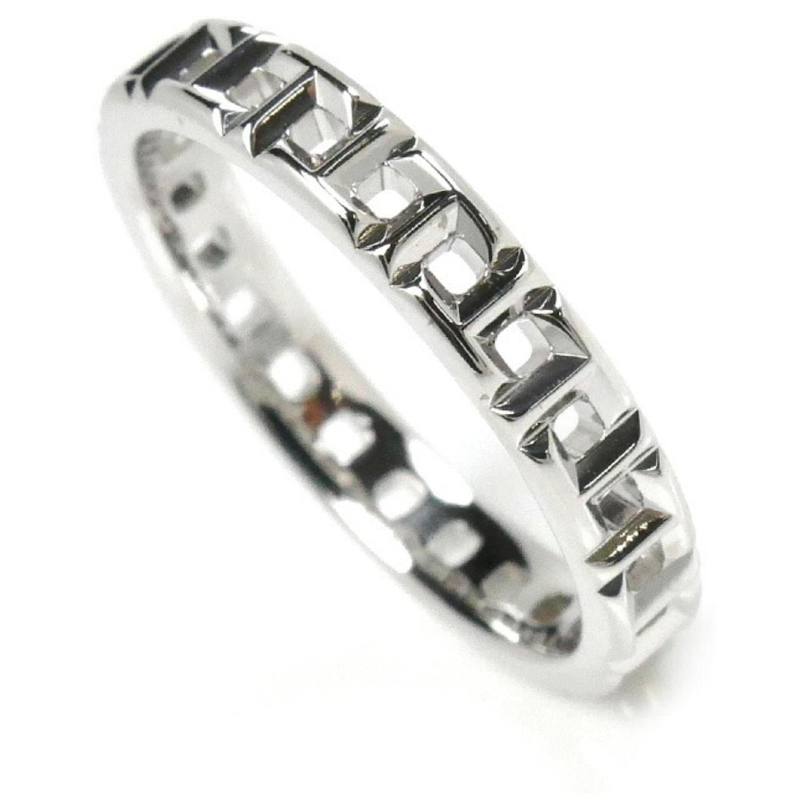 Tiffany & Co. 18K White Gold T True Narrow Band Ring ref.2017316 - Joli ...