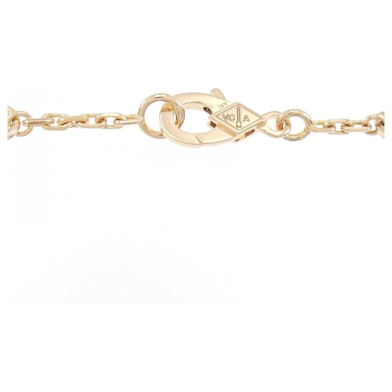 Van Cleef & Arpels Lucky Spring Closed Wing Ladybug Bracelet Pink gold ...
