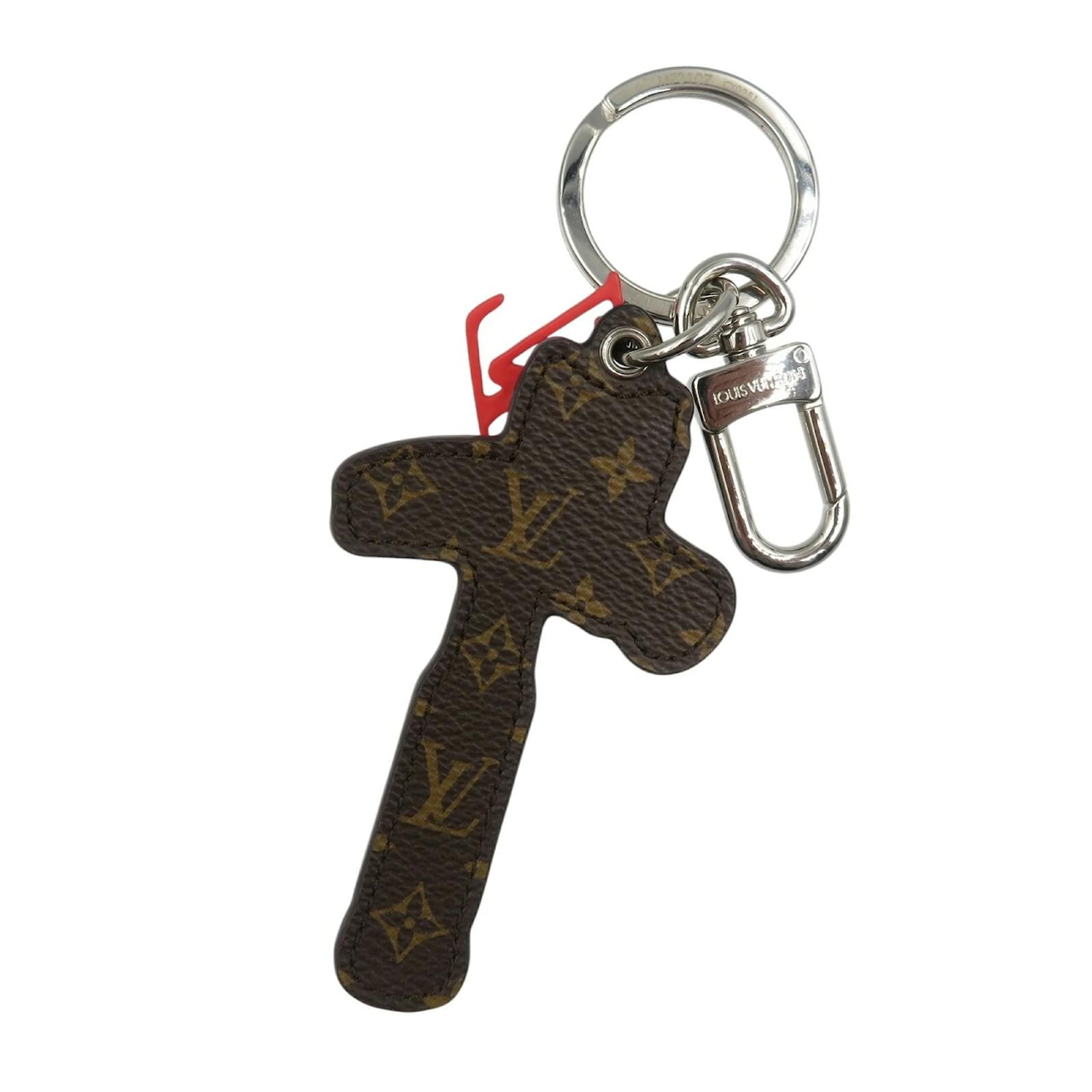 Louis Vuitton LV Comic Portocle Hammer Keychain White Red Blue Metal ...