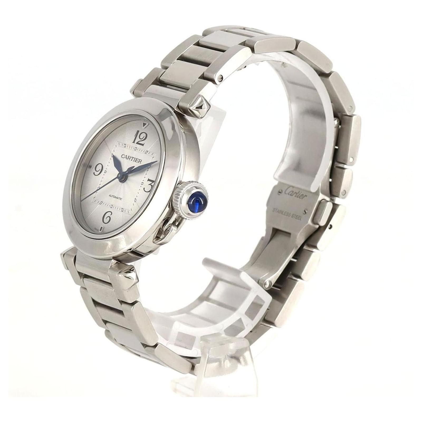 Cartier Pasha de WSPA0013 Stainless Steel Automatic Wristwatch ref ...