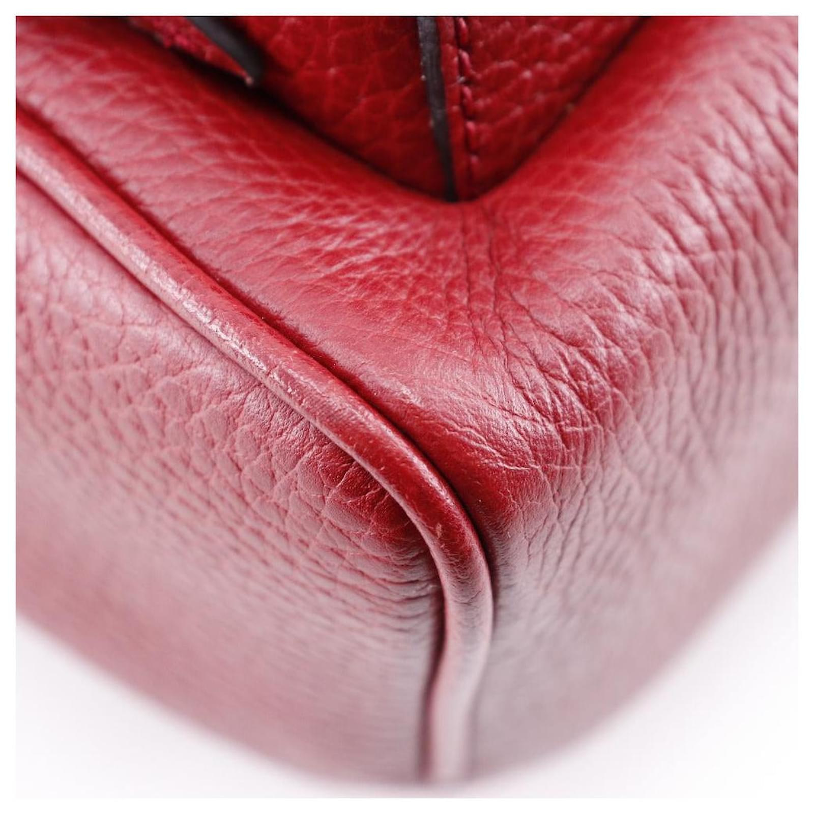 Gucci Soho Leather Backpack 536192 Red ref.2035434 - Joli Closet