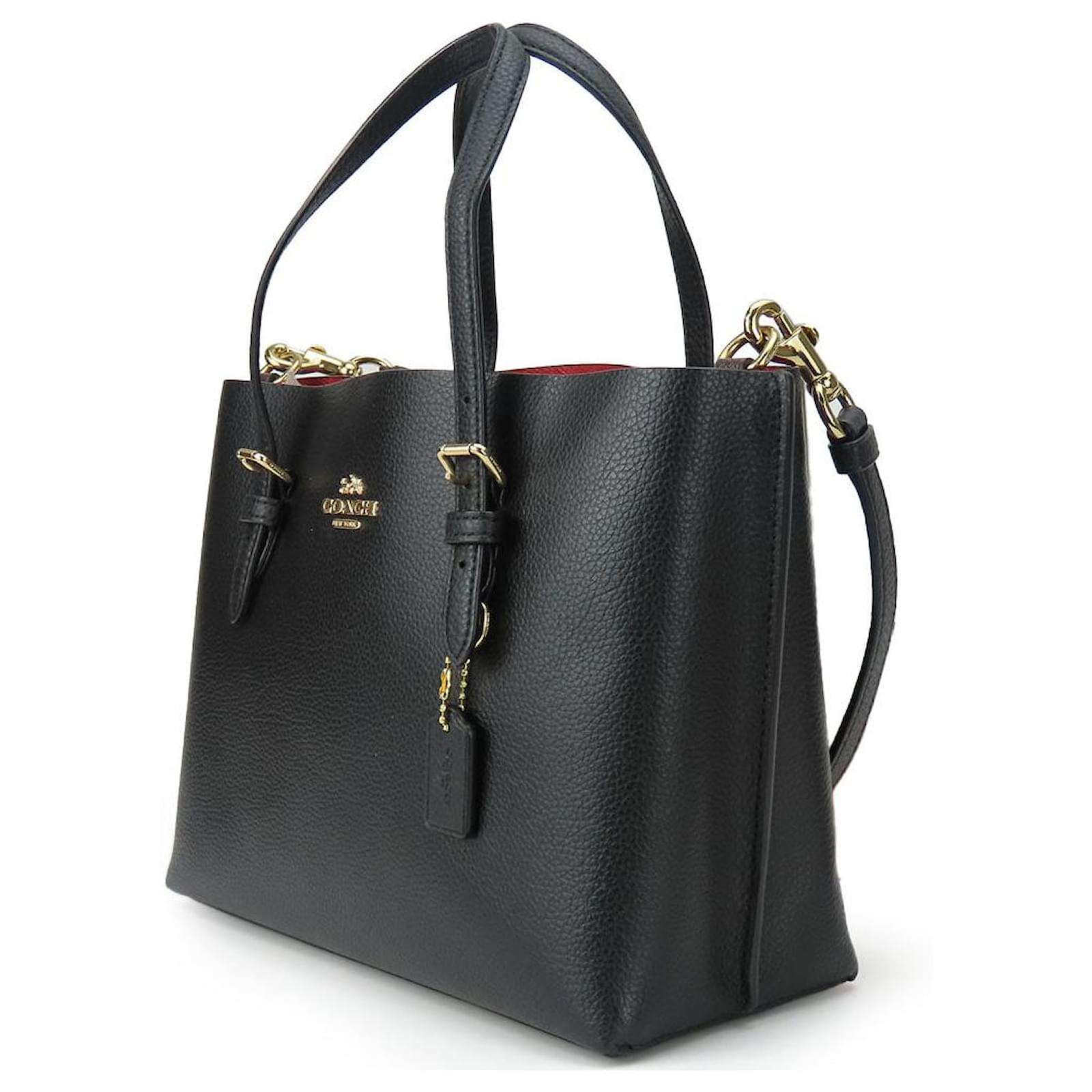 Coach Leather Handbag C4084 Black 2WAY ref.2035569 - Joli Closet