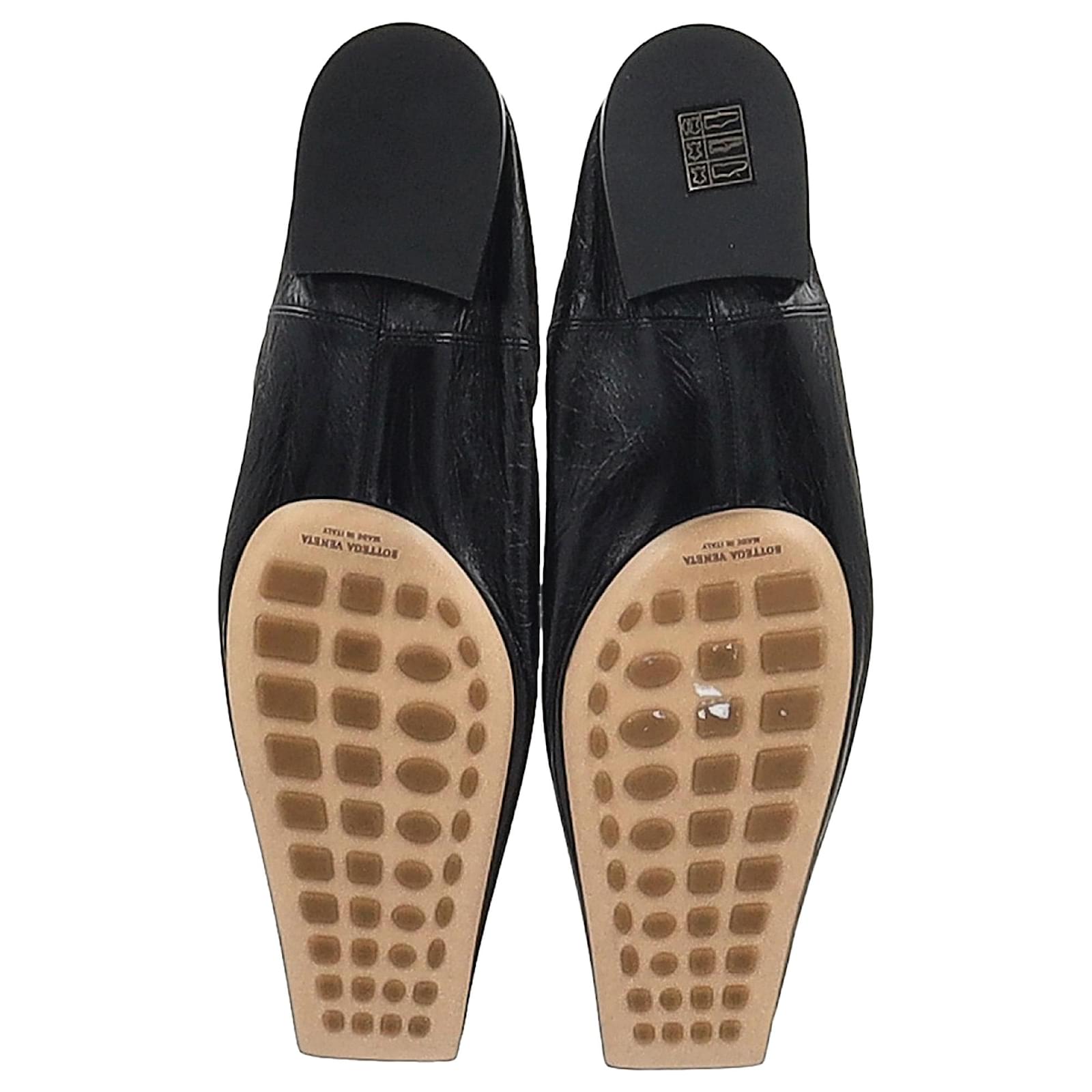 Bottega Veneta Long Square-Toe Loafers in Black Leather ref.2054256 ...
