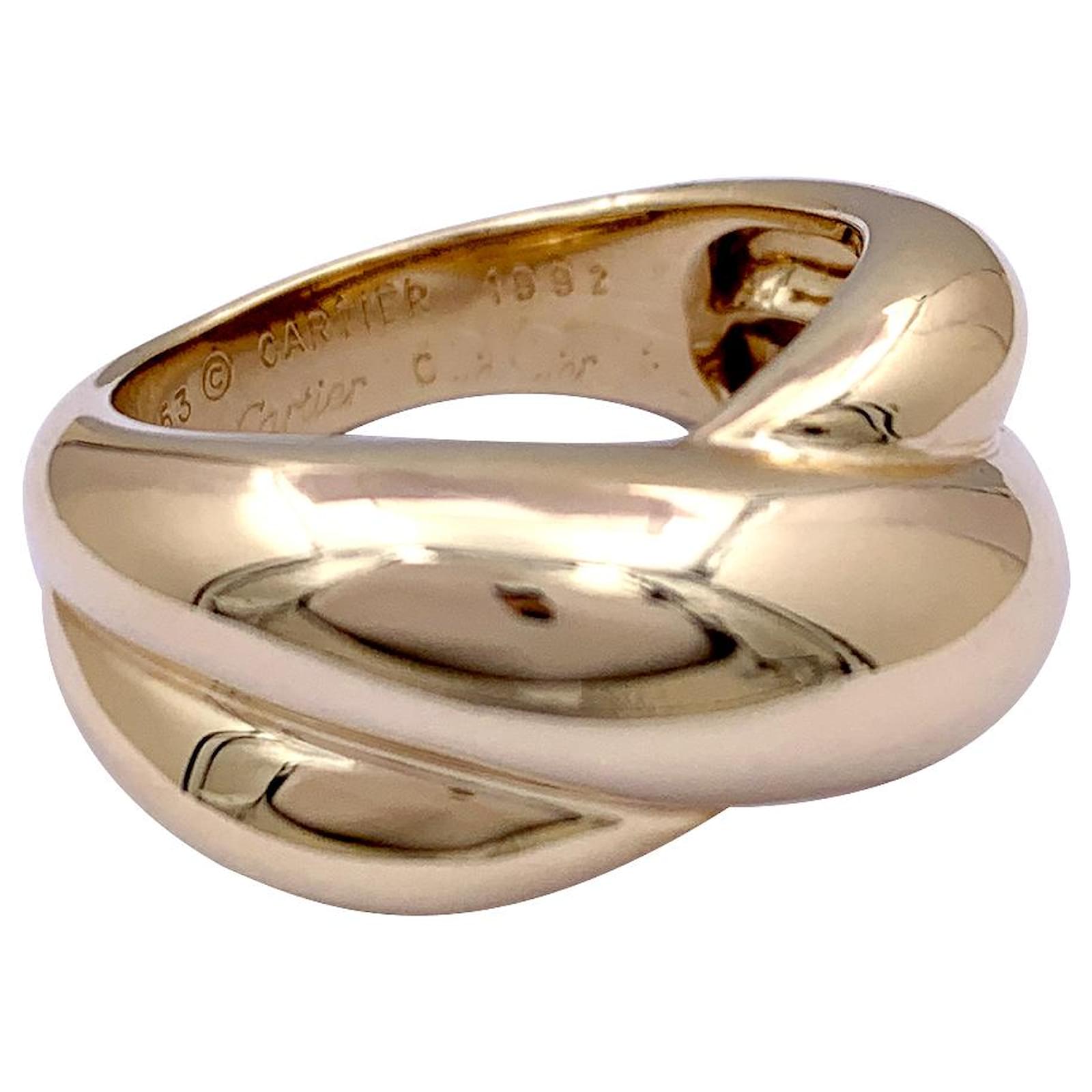 Vintage Cartier ring, 'Colisée', yellow gold. ref.2055517 - Joli Closet