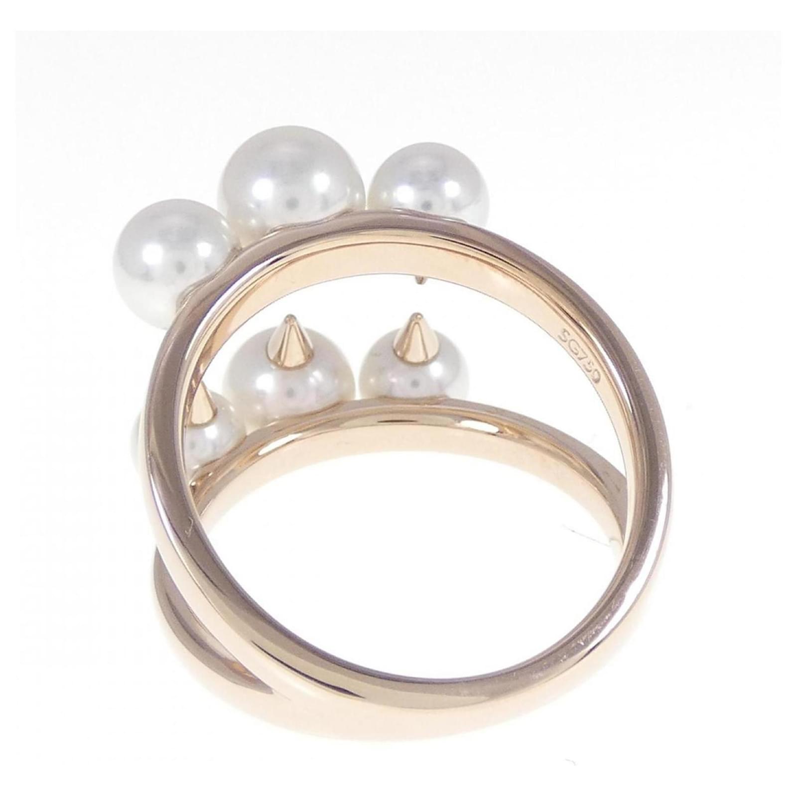 TASAKI DANGER SIGNATURE RING Pink gold ref.2065372 - Joli Closet