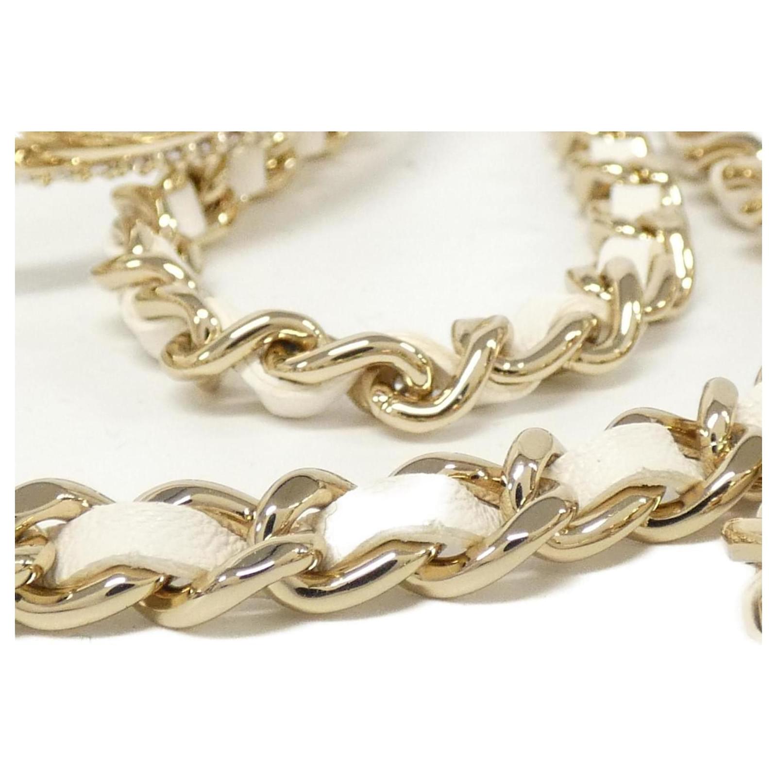 Chanel Coco Handle White Leather ref.2075657 - Joli Closet