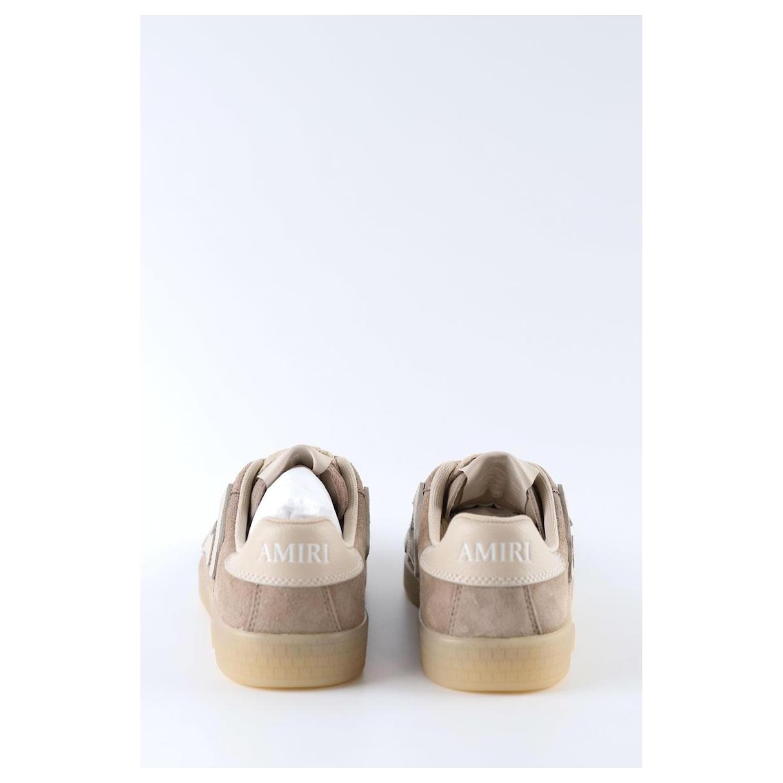 Amiri Beige suede sneakers Deerskin ref.2079310 - Joli Closet