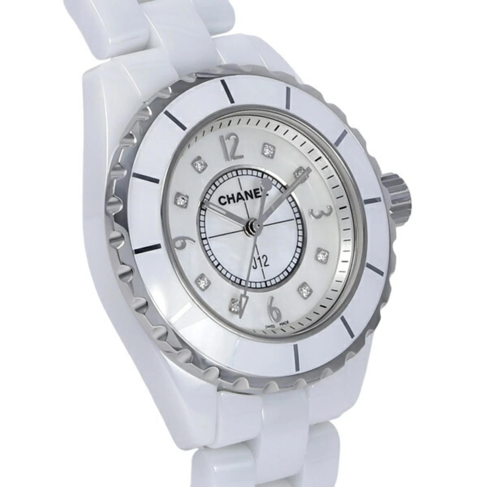 Chanel J12 H2422 White Dial Watch for Women ref.2089246 - Joli Closet