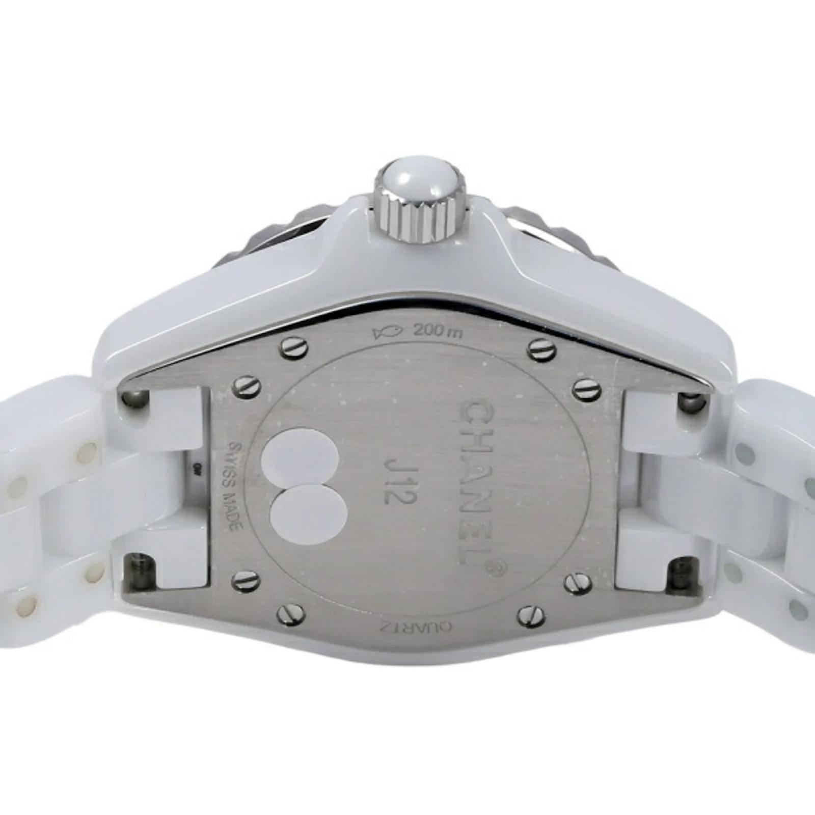 Chanel J12 H2422 White Dial Watch for Women ref.2089246 - Joli Closet