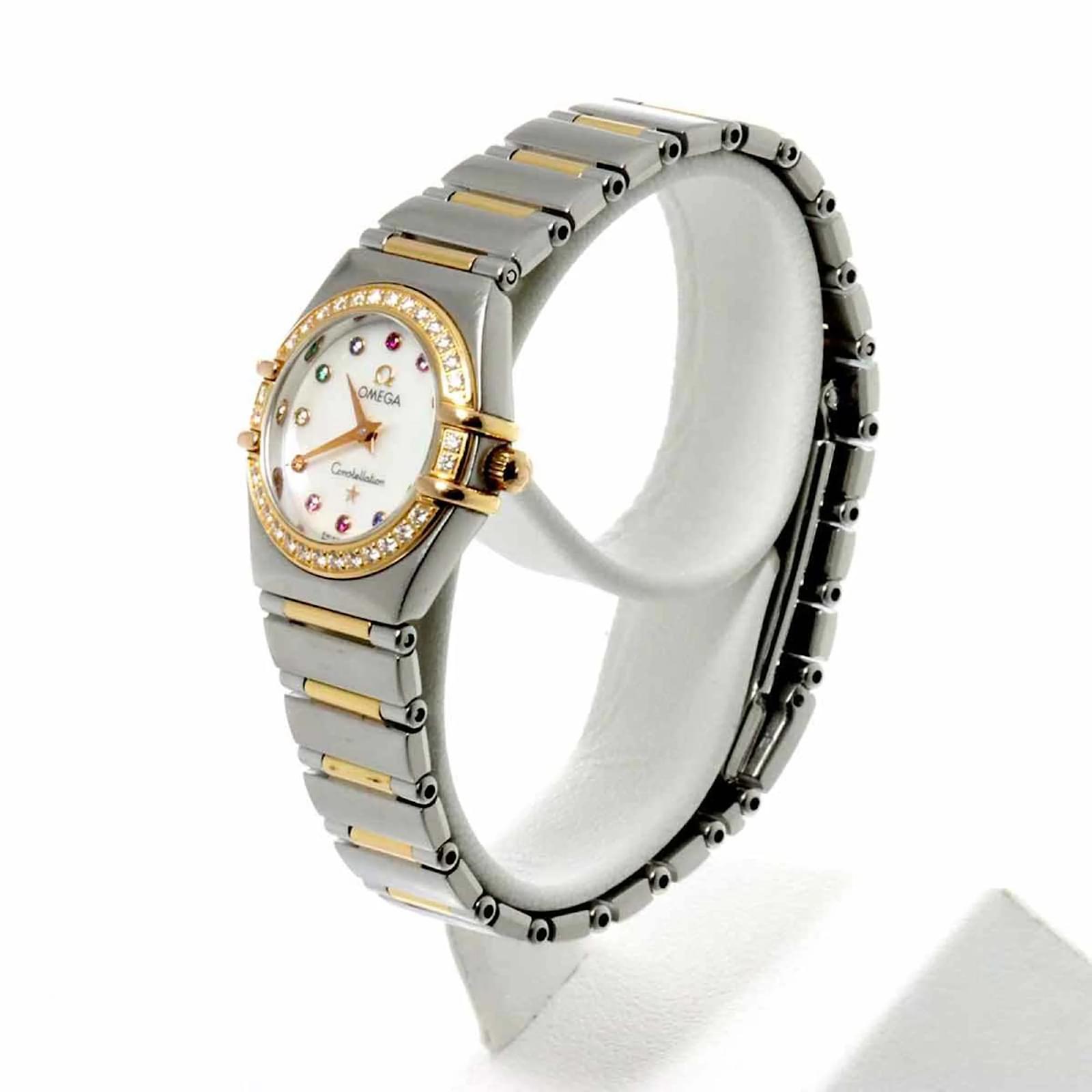 OMEGA Constellation Mini Iris Two-tone Ladies Watch ref.2096620 - Joli ...
