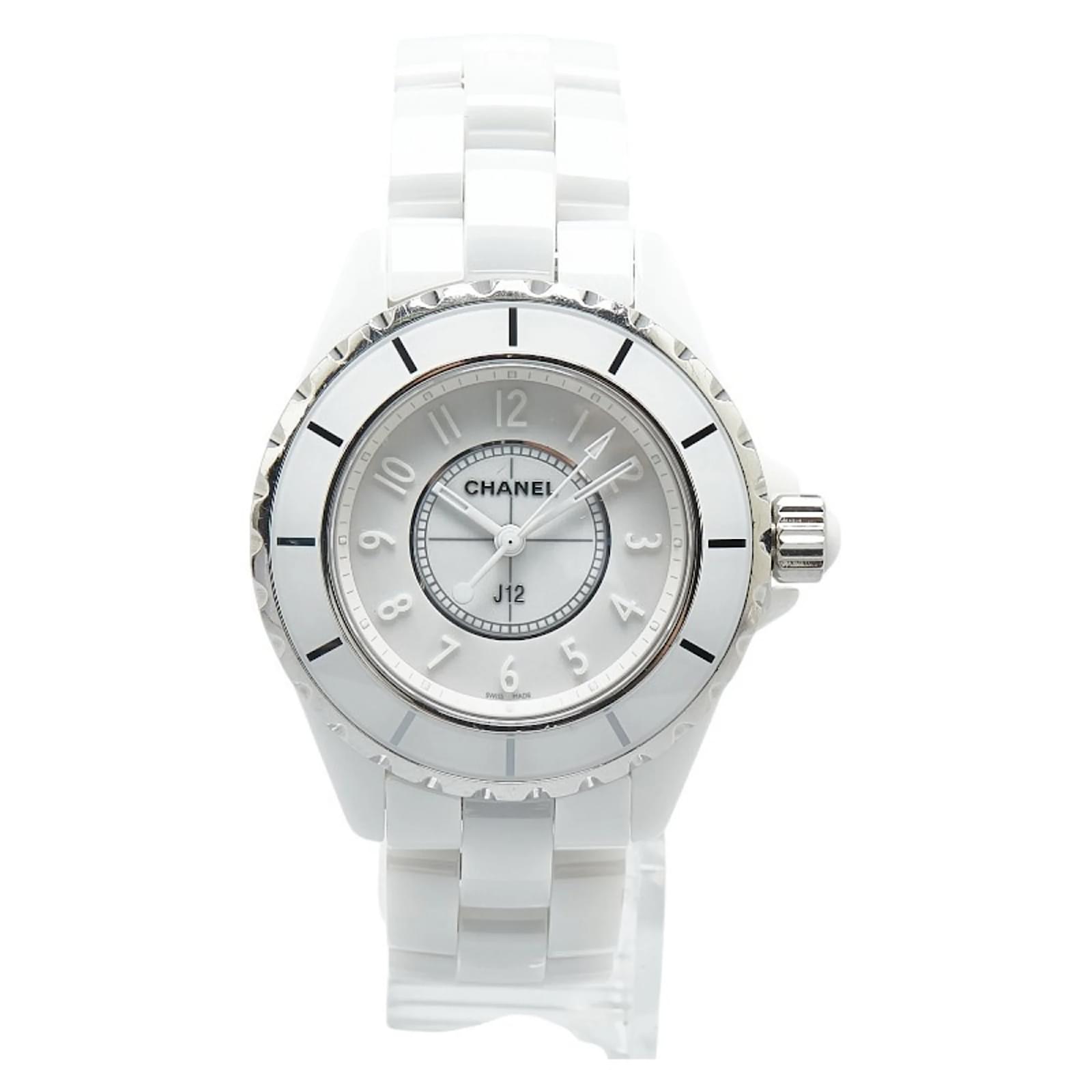 Chanel 10th Anniversary Limited Edition J12 White Phantom Watch ref ...