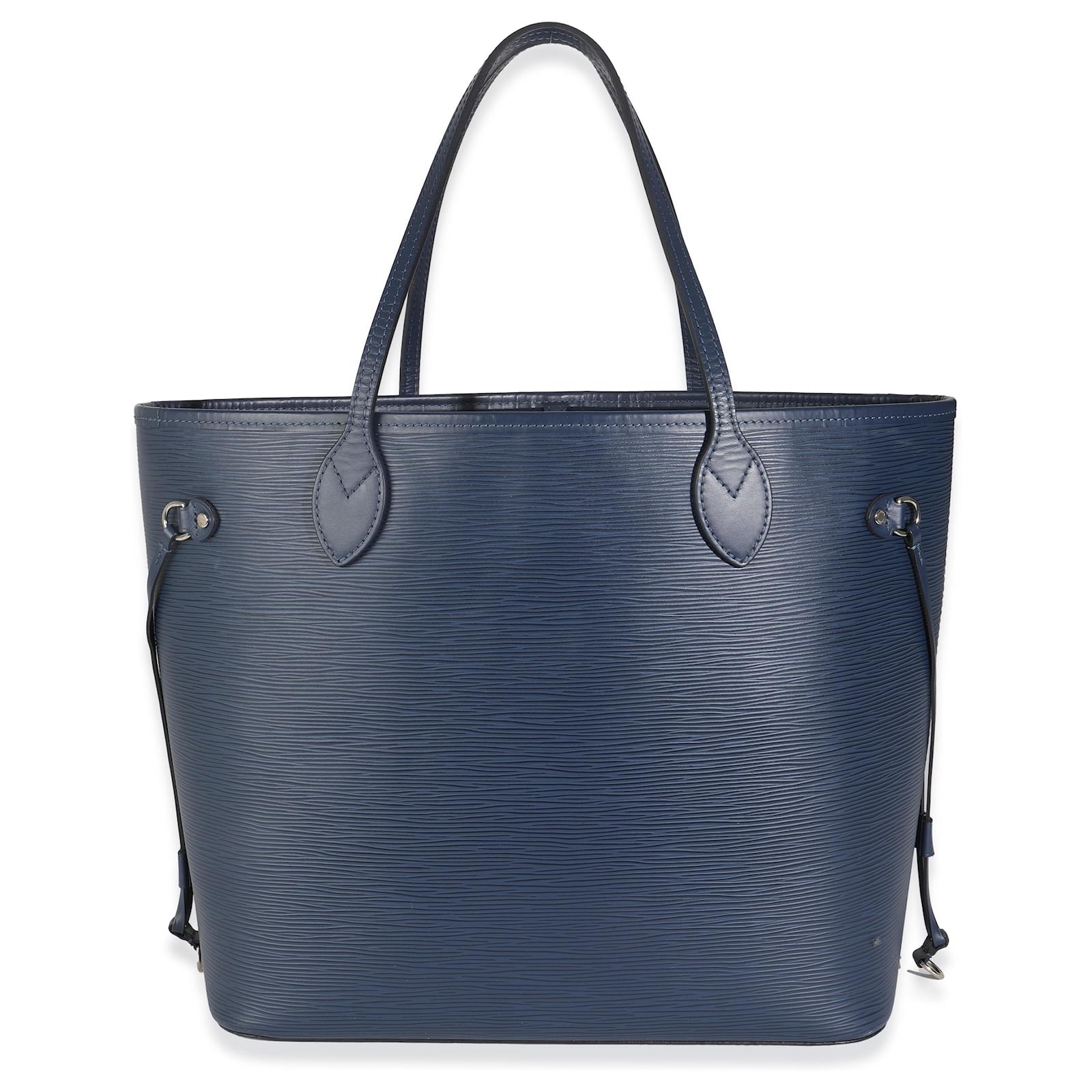 Louis Vuitton Blue Celeste Epi Neverfull MM Leather ref.2140242 - Joli ...