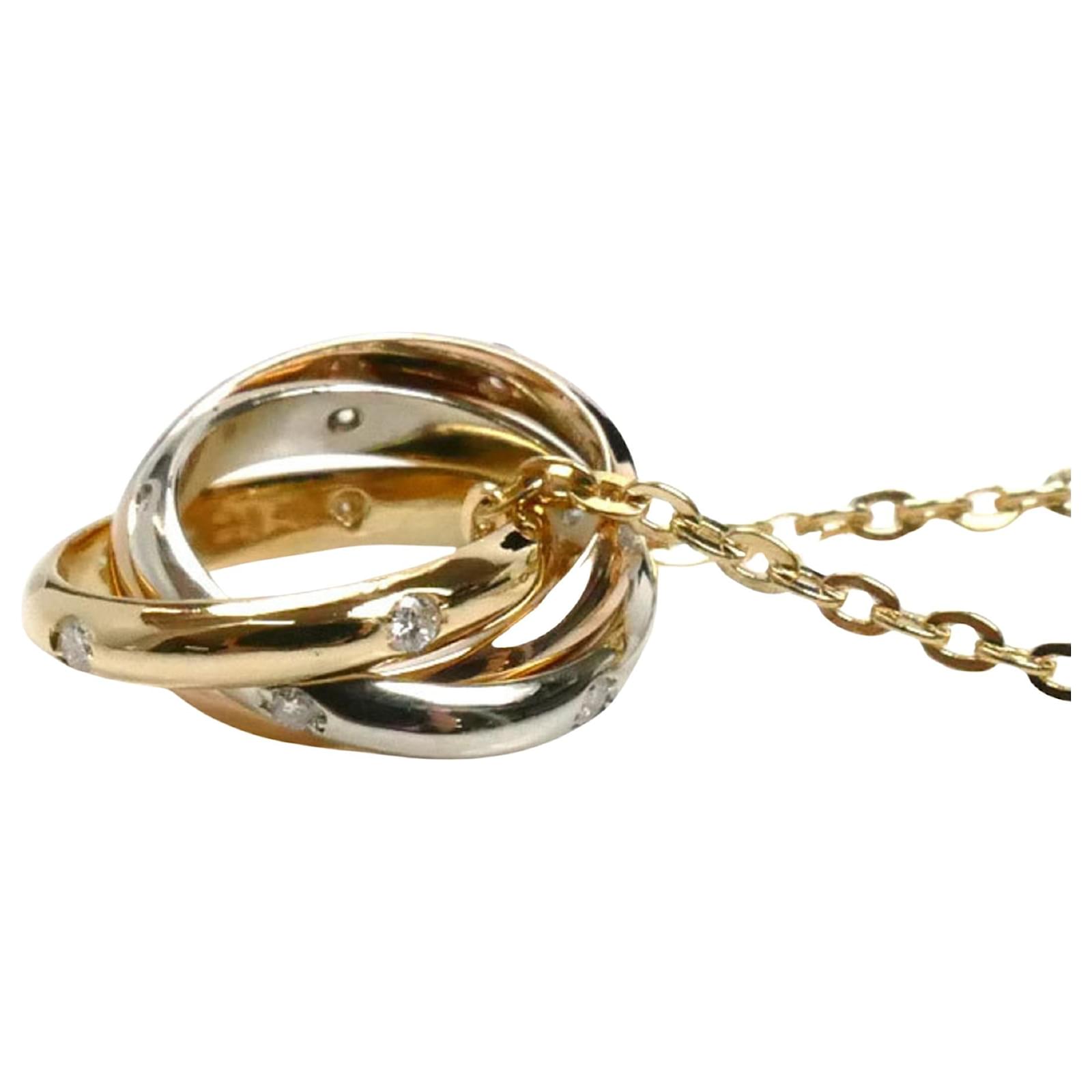 Cartier Baby Trinity Golden Yellow gold ref.JC2143803 (Sold) - Joli Closet