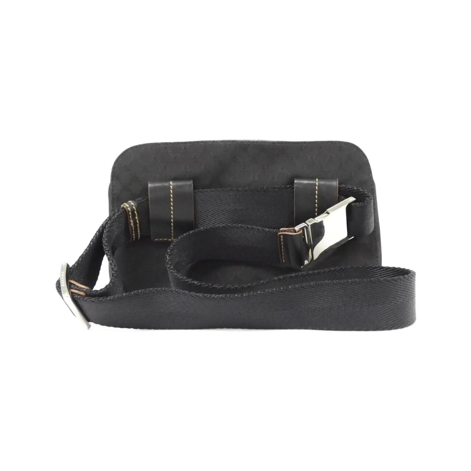 Céline Celine Black Canvas Fanny Pack Cloth ref.2183866 - Joli Closet