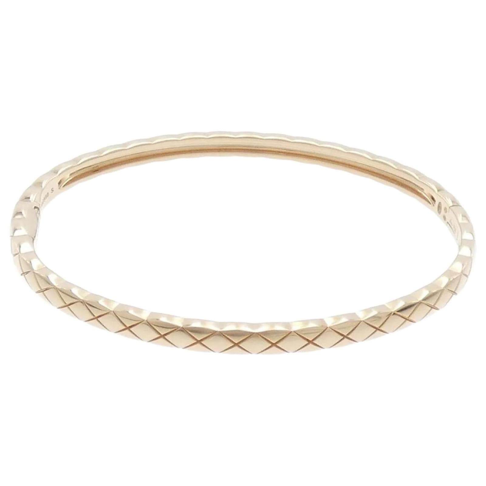 Chanel Coco Crush Mini Bangle Pink gold ref.2184708 - Joli Closet