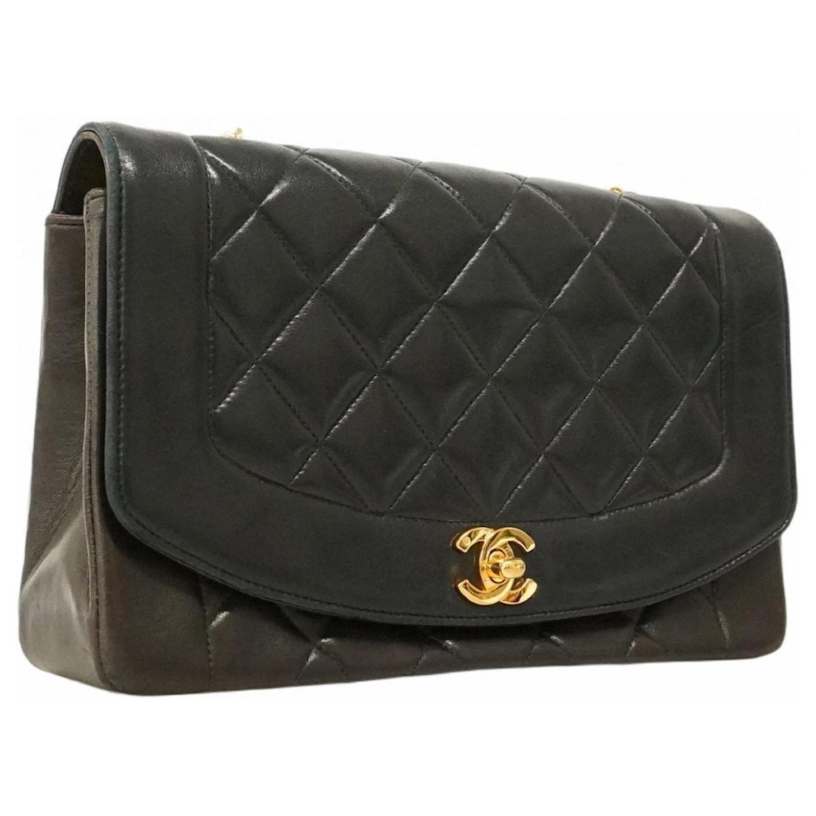 Chanel Diana Black Leather ref.2200561 - Joli Closet